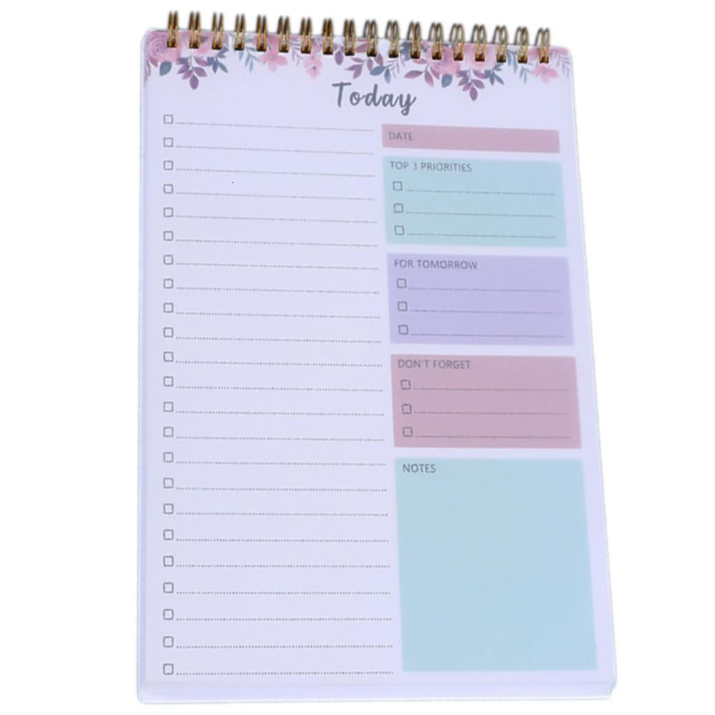 Color Pocket Notebook With Color Coding Section And Sturdy Pages Weekly ...