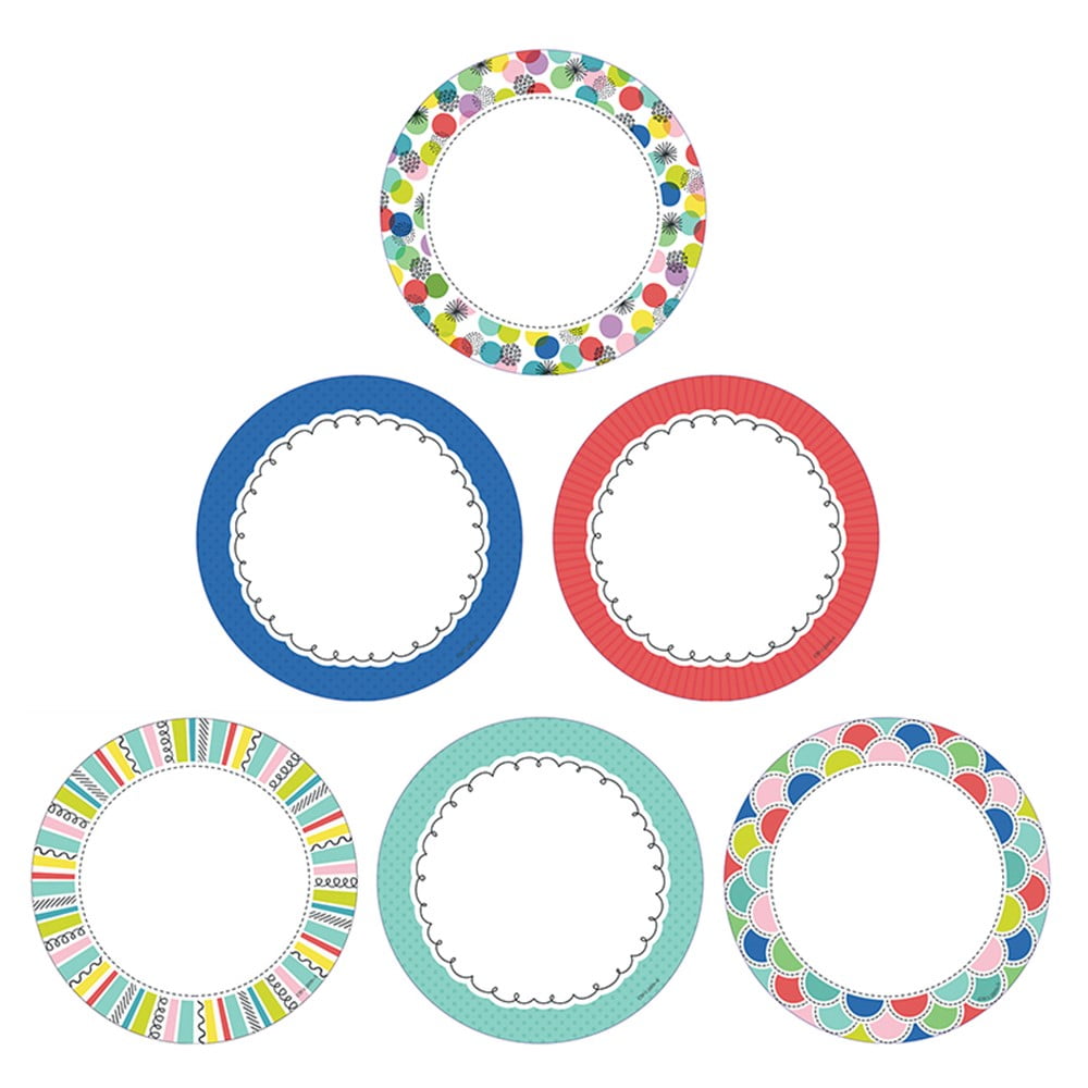 Color Pop Dots 3in Cutouts - Walmart.com
