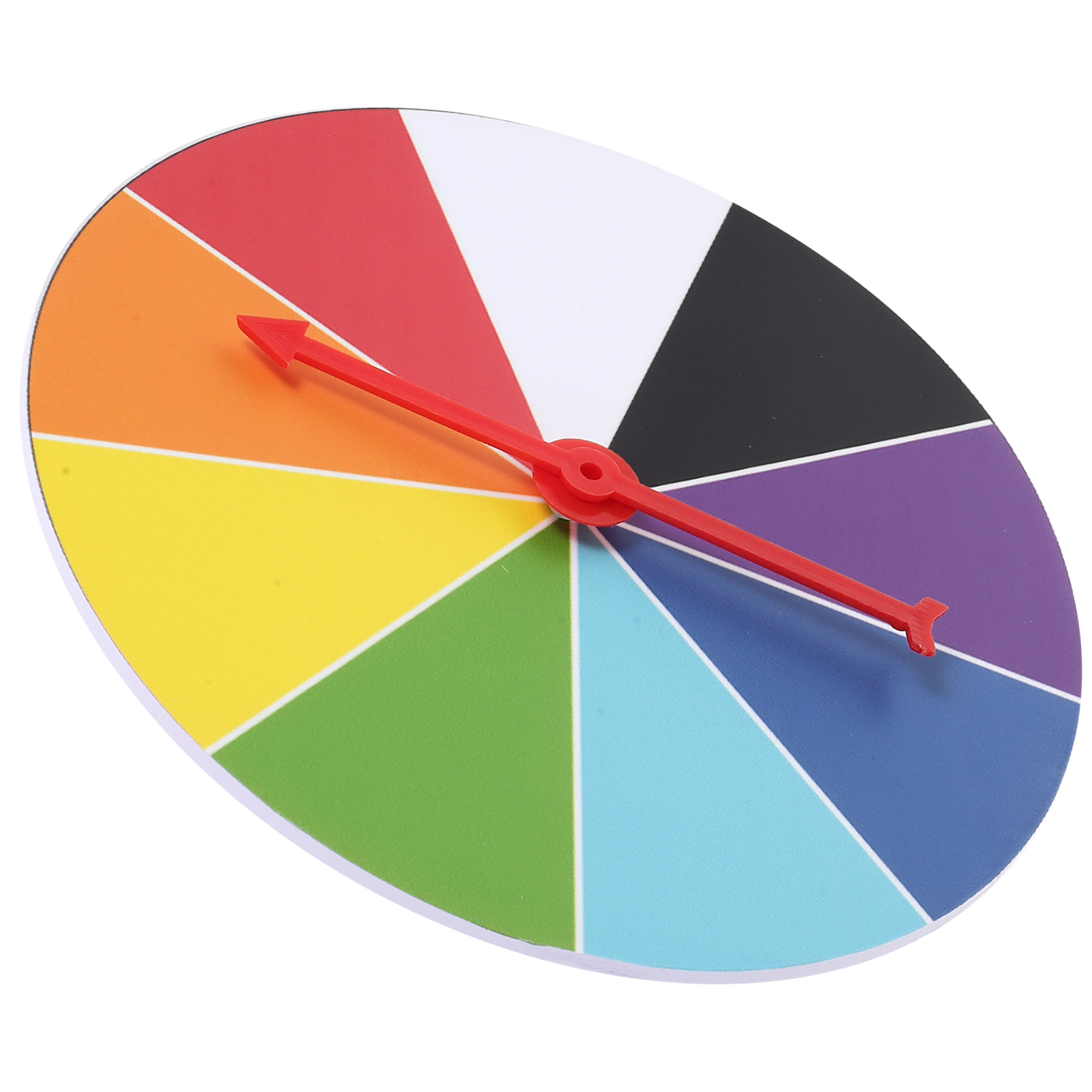 Color Prize Wheel: 20cm Slots Fortune Game Wall Hanging Raffle Wheel ...