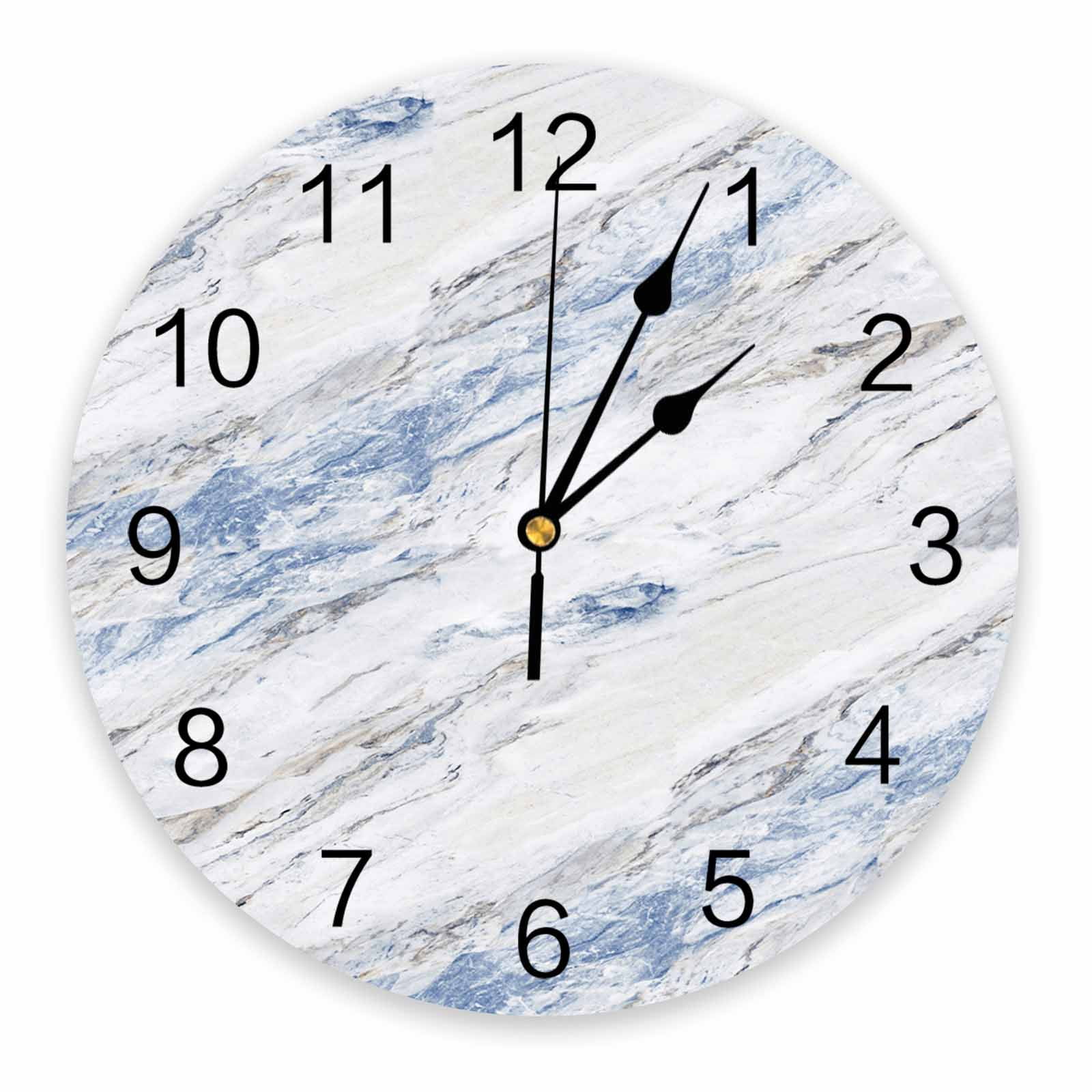 Color Ripple Gorgeous Wall Clock Home r Bedroom Silt Oclock Watch Wall ...