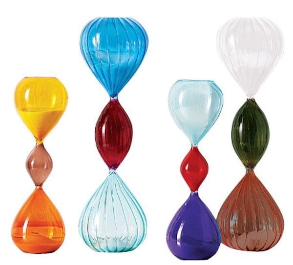 Color Sand Timers Glass, Set of 4 - Walmart Business Supplies