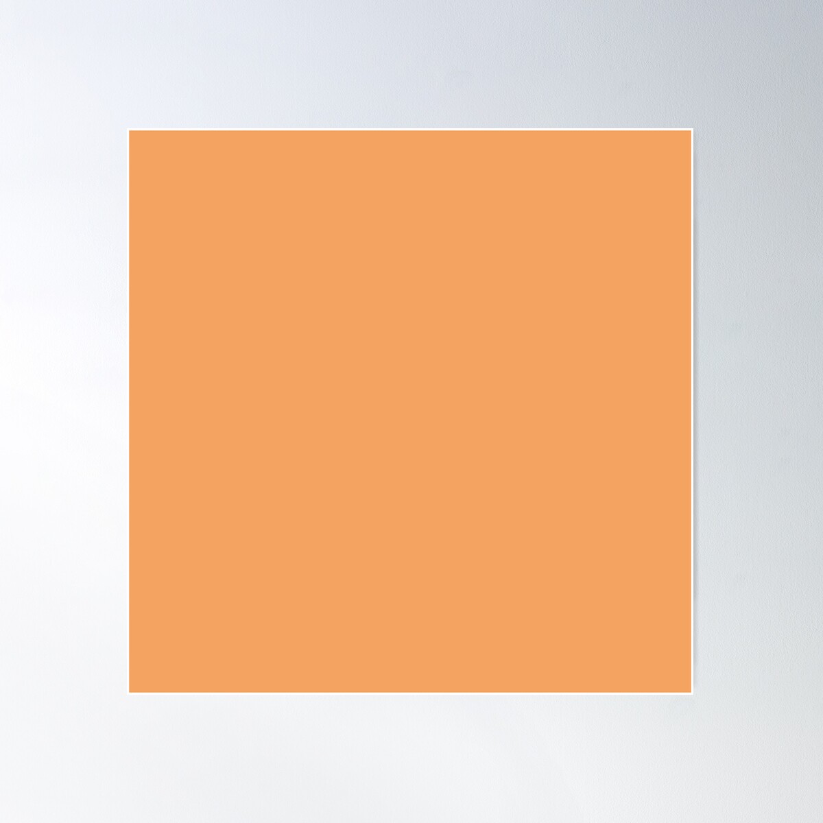 Color Sandy Brown (#F4A460) Brown Poster Wall Art, Modern Wall Decor ...