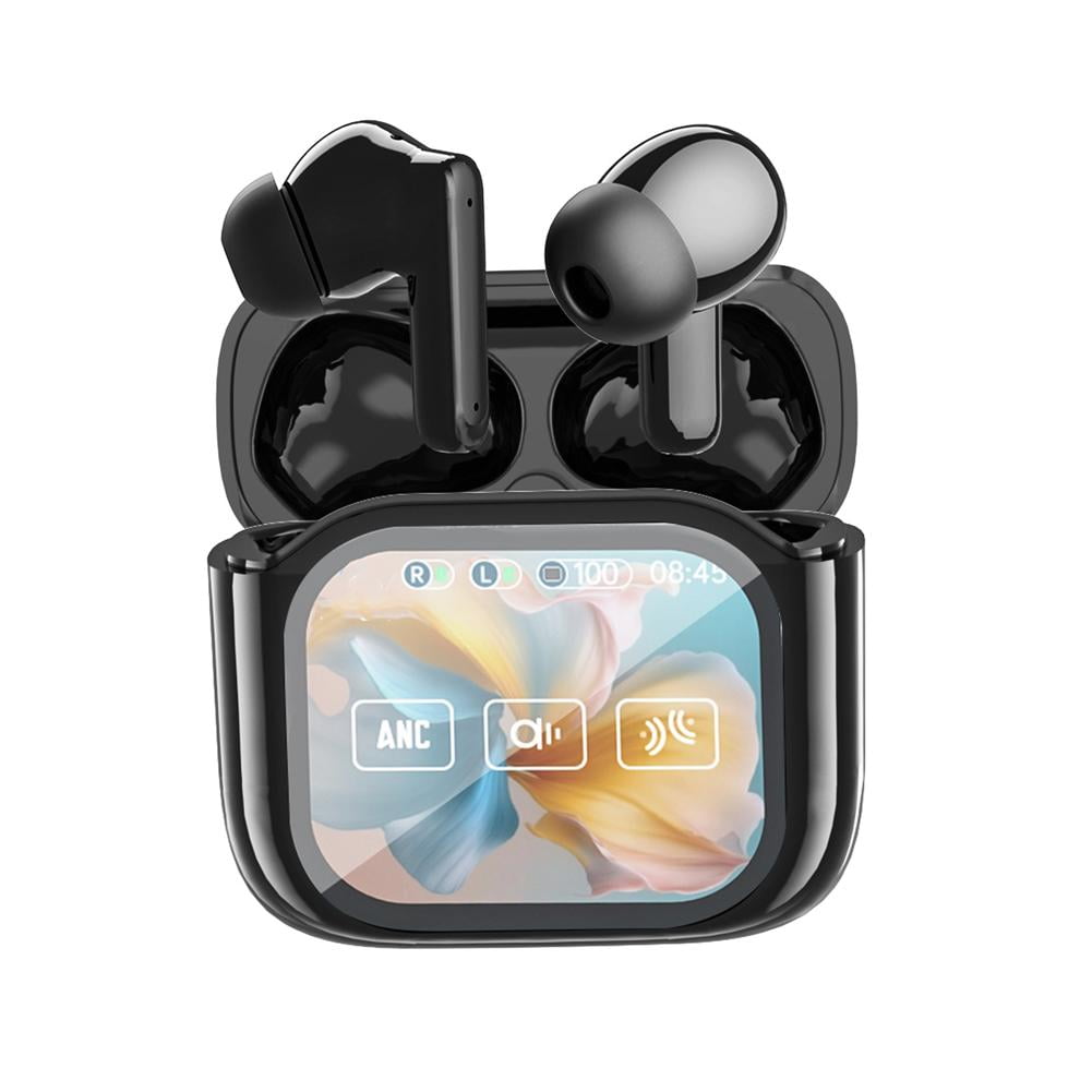 Color Screen AI Translation Bluetooth Noise Cancelling Headphones ...
