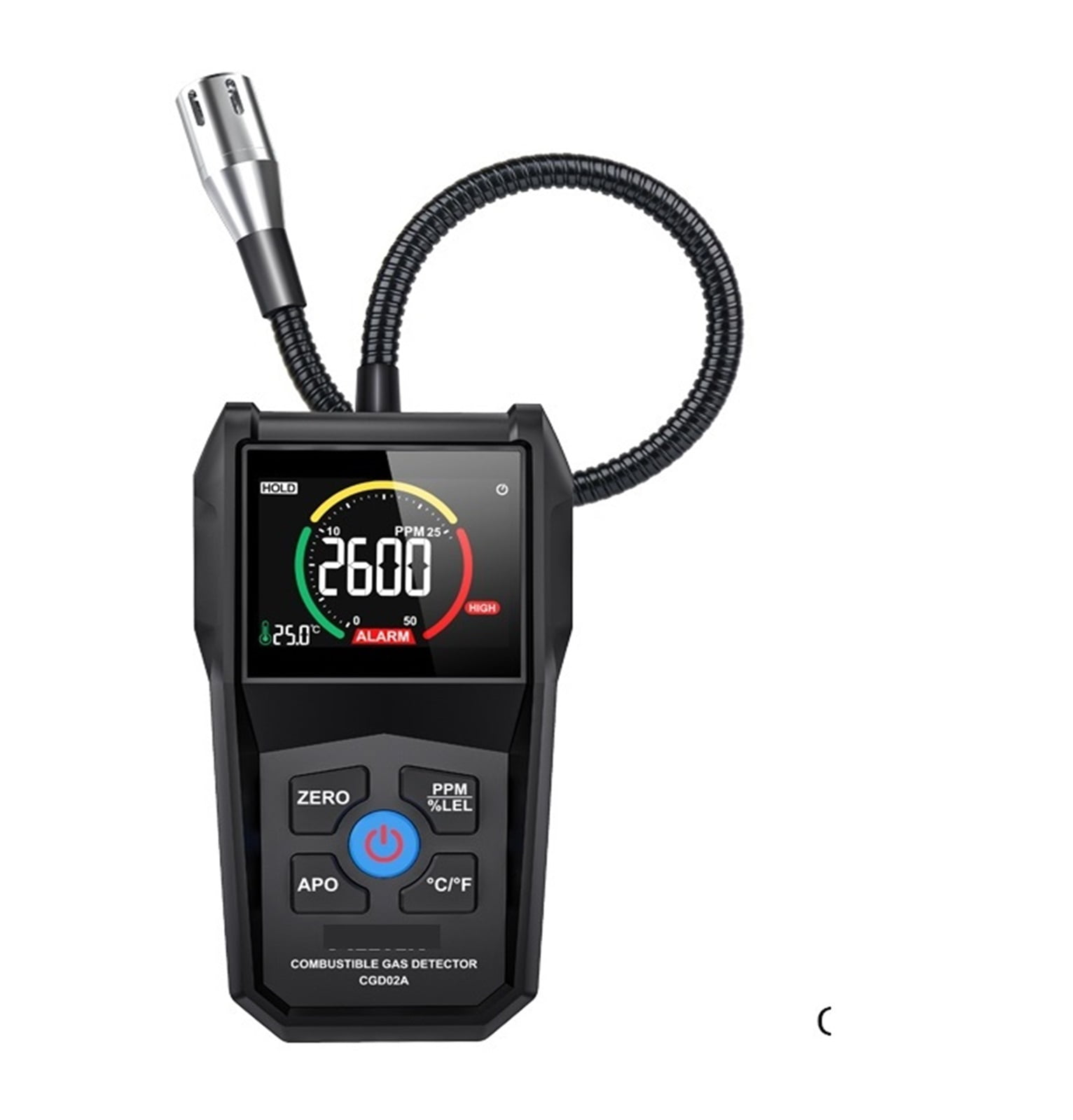 Color Screen Gas Analyzer Combustible Gas Leak Detector Gas Meter ...