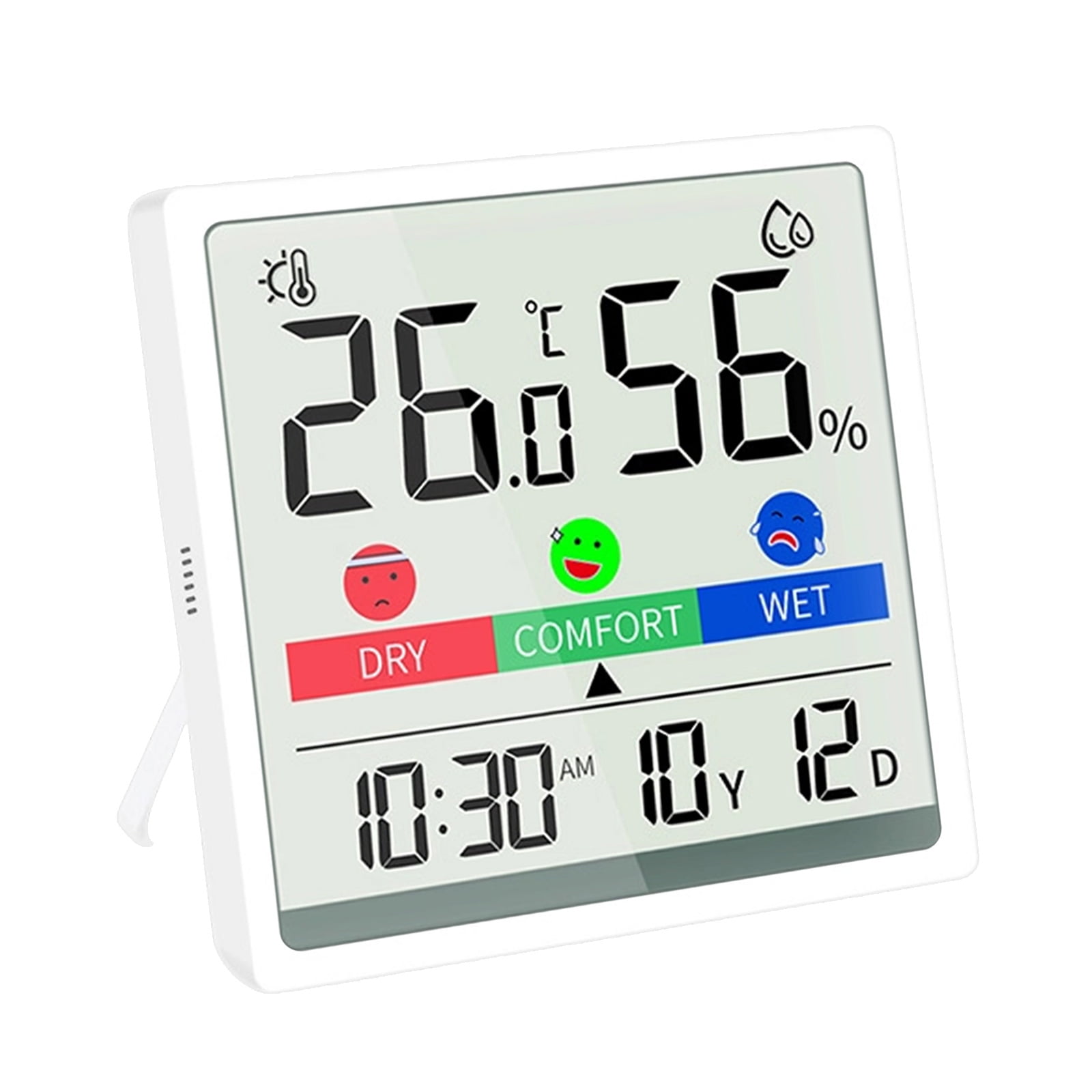 Color Screen Indoor Thermometers Hygrometer With Comfort Levels ...