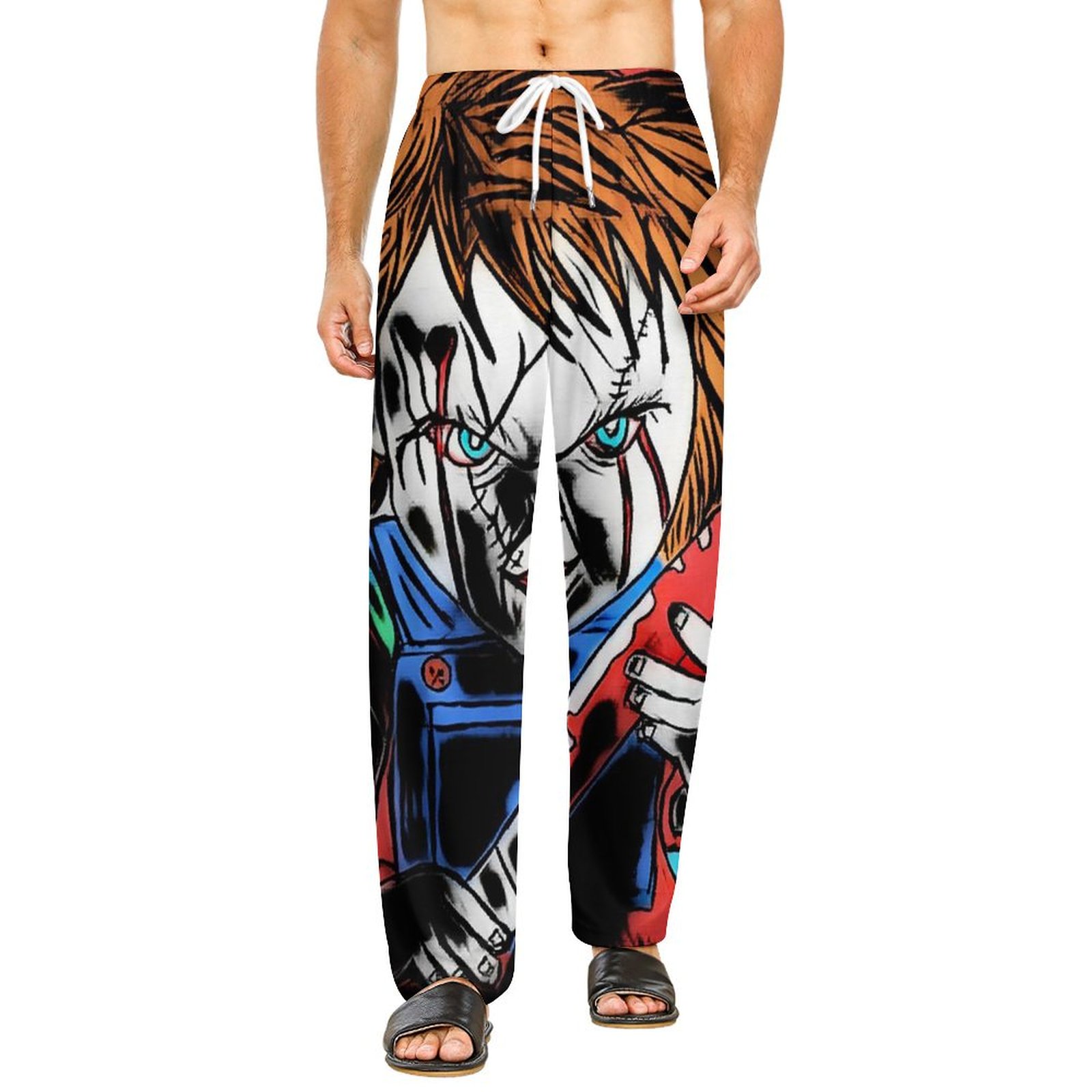 Color Seed Of Chucky Unisex Pajama Pants Bottoms Daily Cozy Soft Lounge ...