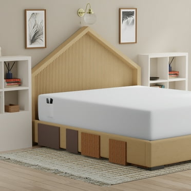 Color Sense 100% Cotton Percale King Bedsheet Set White Cool Crisp ...