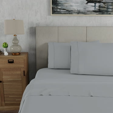 Pure White King Flat Sheet Only - 600 Thread Count 100% Natural Cotton ...
