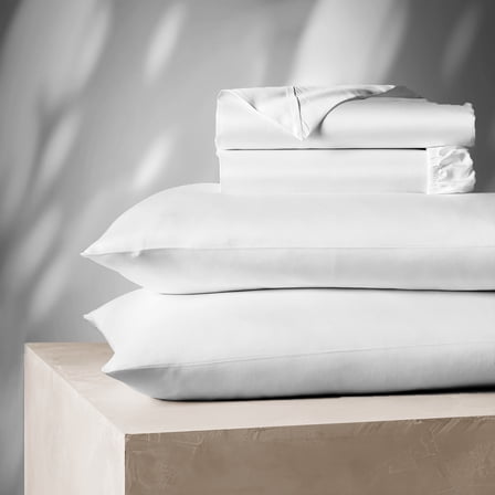 Signature King Bright White 680 Thread Count Sheet Set 6 Piece Deep ...