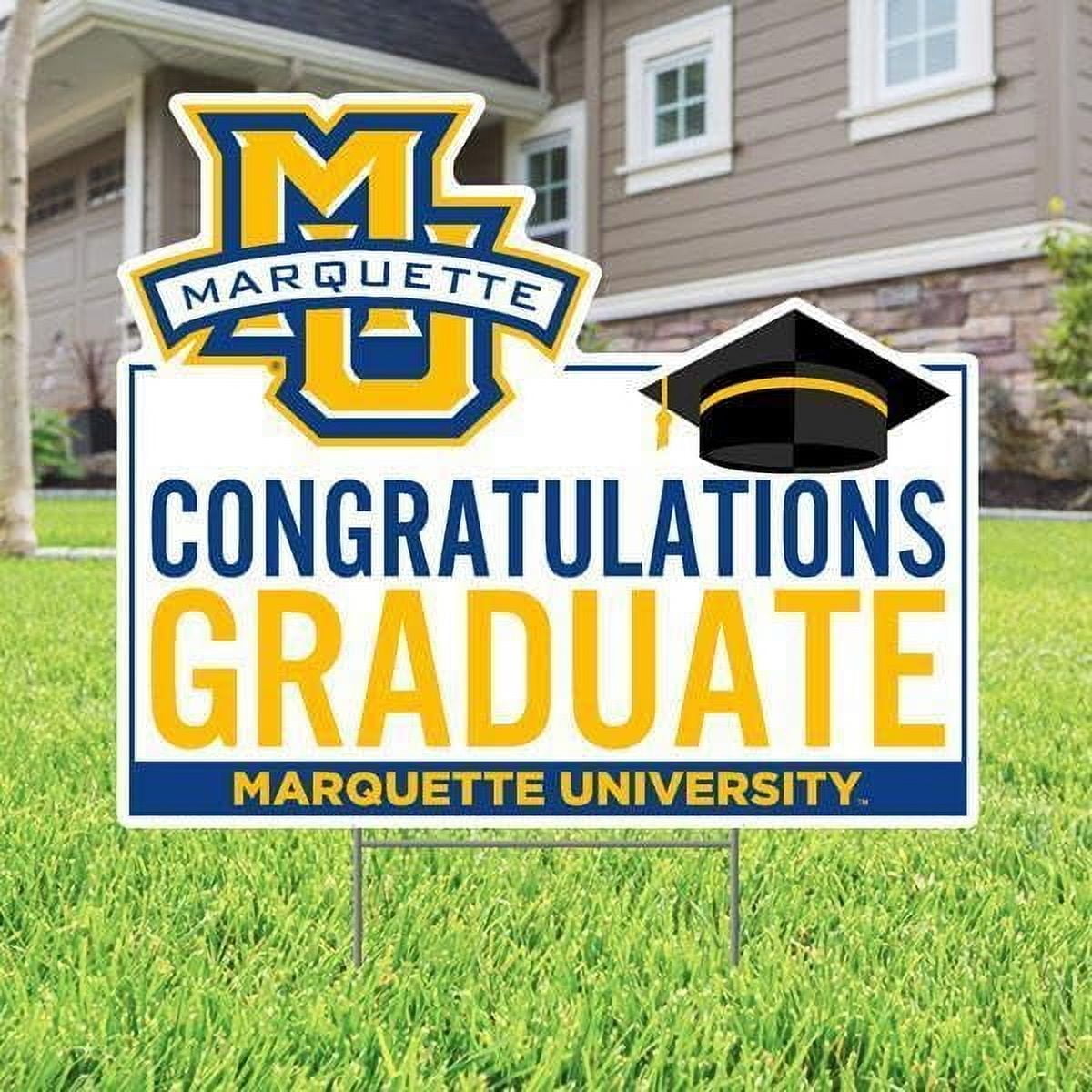 Color Shock Products Congratulations Graduate Lawn Sign compatible with ...