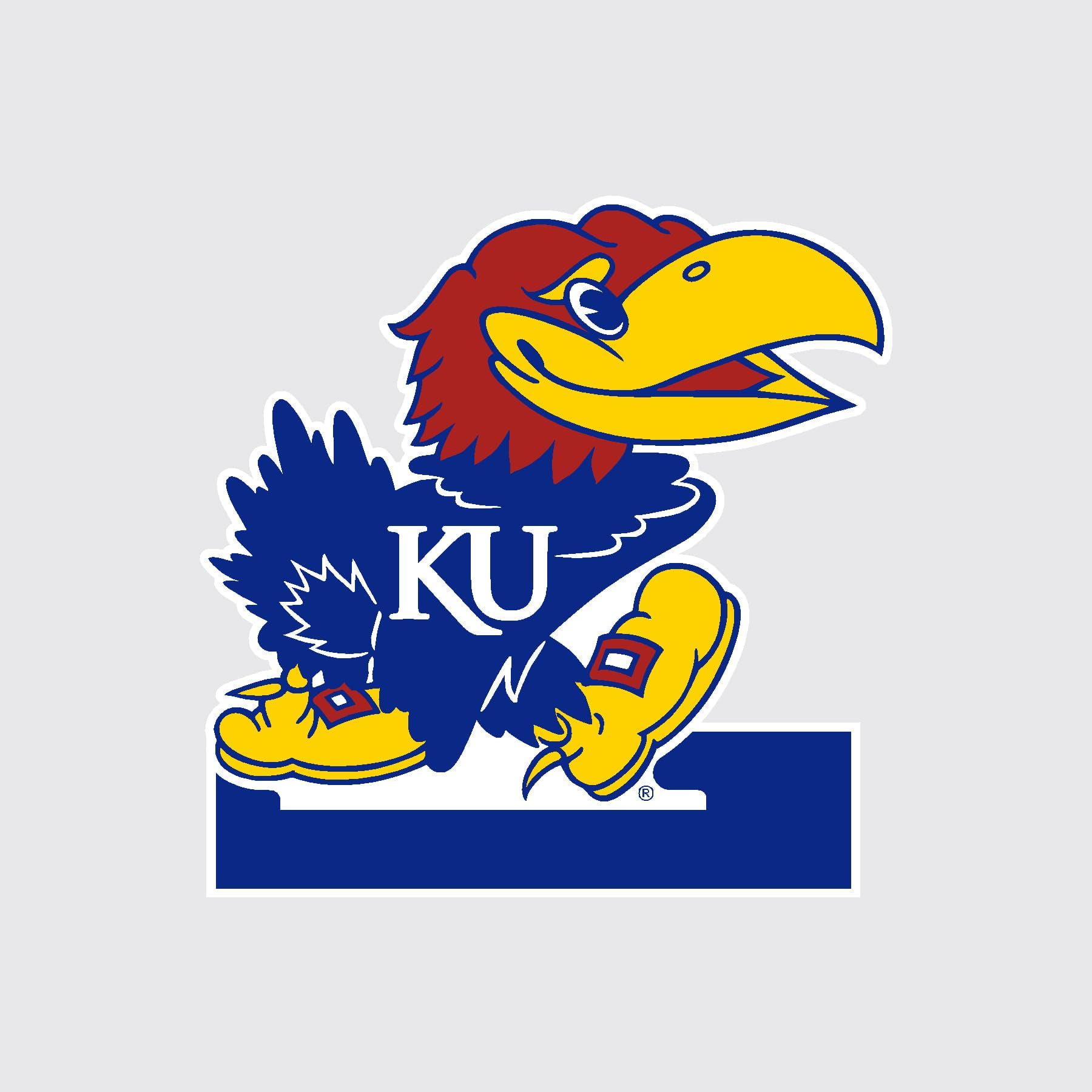 Color Shock Products NCAA Officially Licensed School Mascot Standee ...