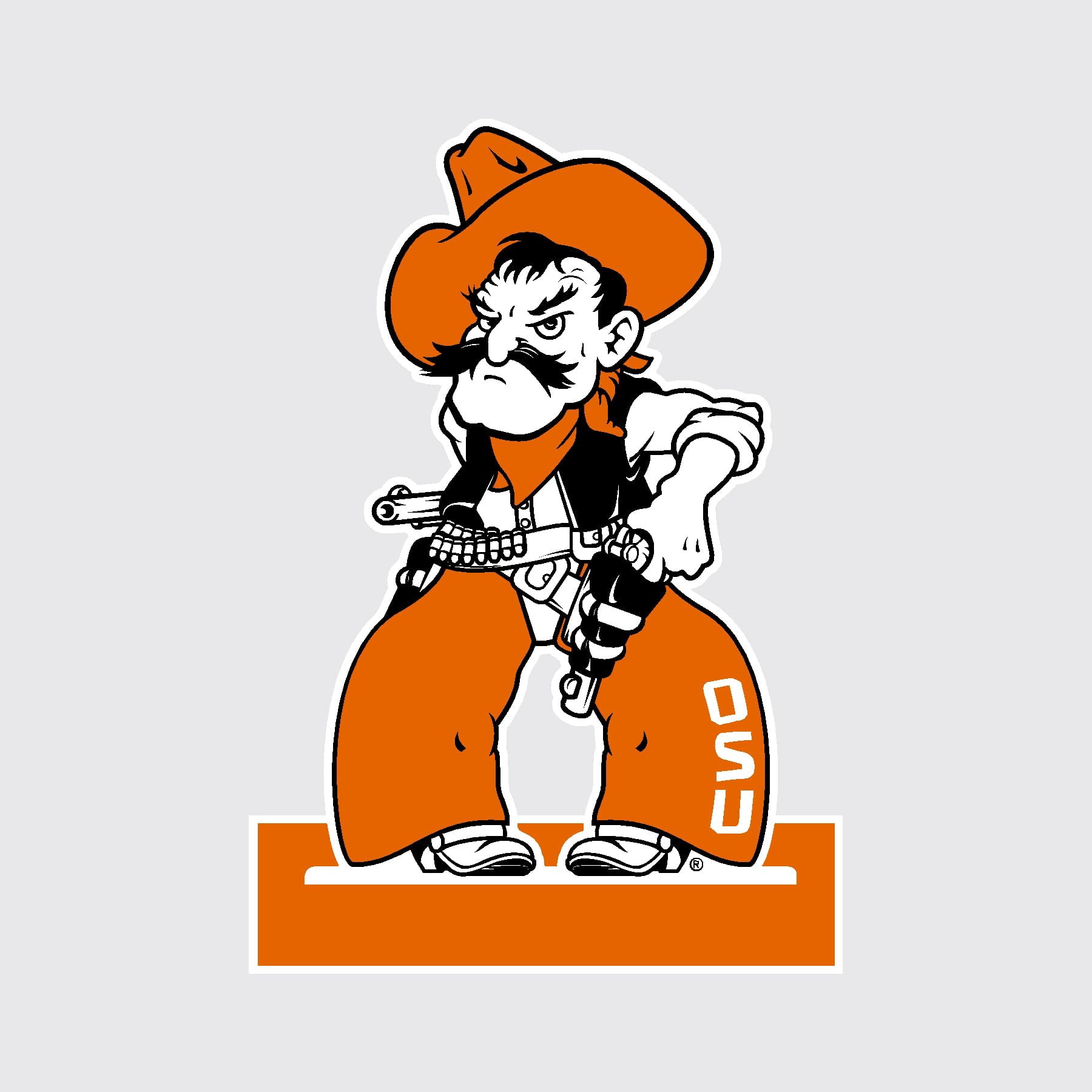 Color Shock Products NCAA Officially Licensed School Mascot Standee ...