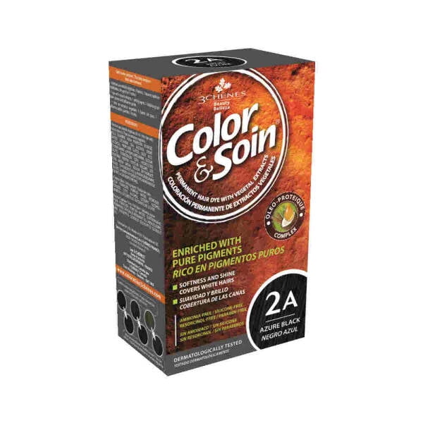 Color&Soin 2A Azure Black - Walmart.com
