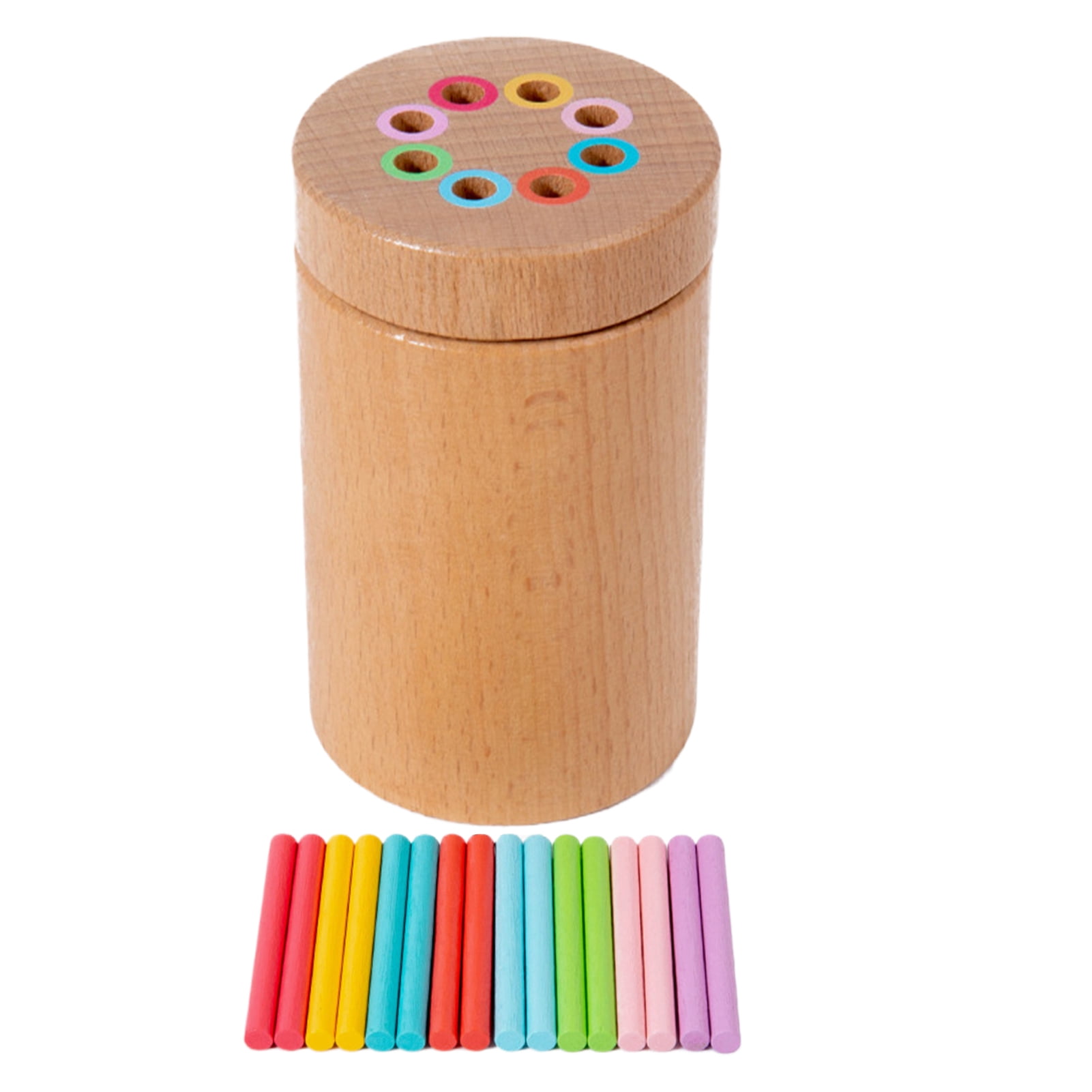 Color Sorting SticksColor Sorting Preschool Learning ActivitiesWooden ...