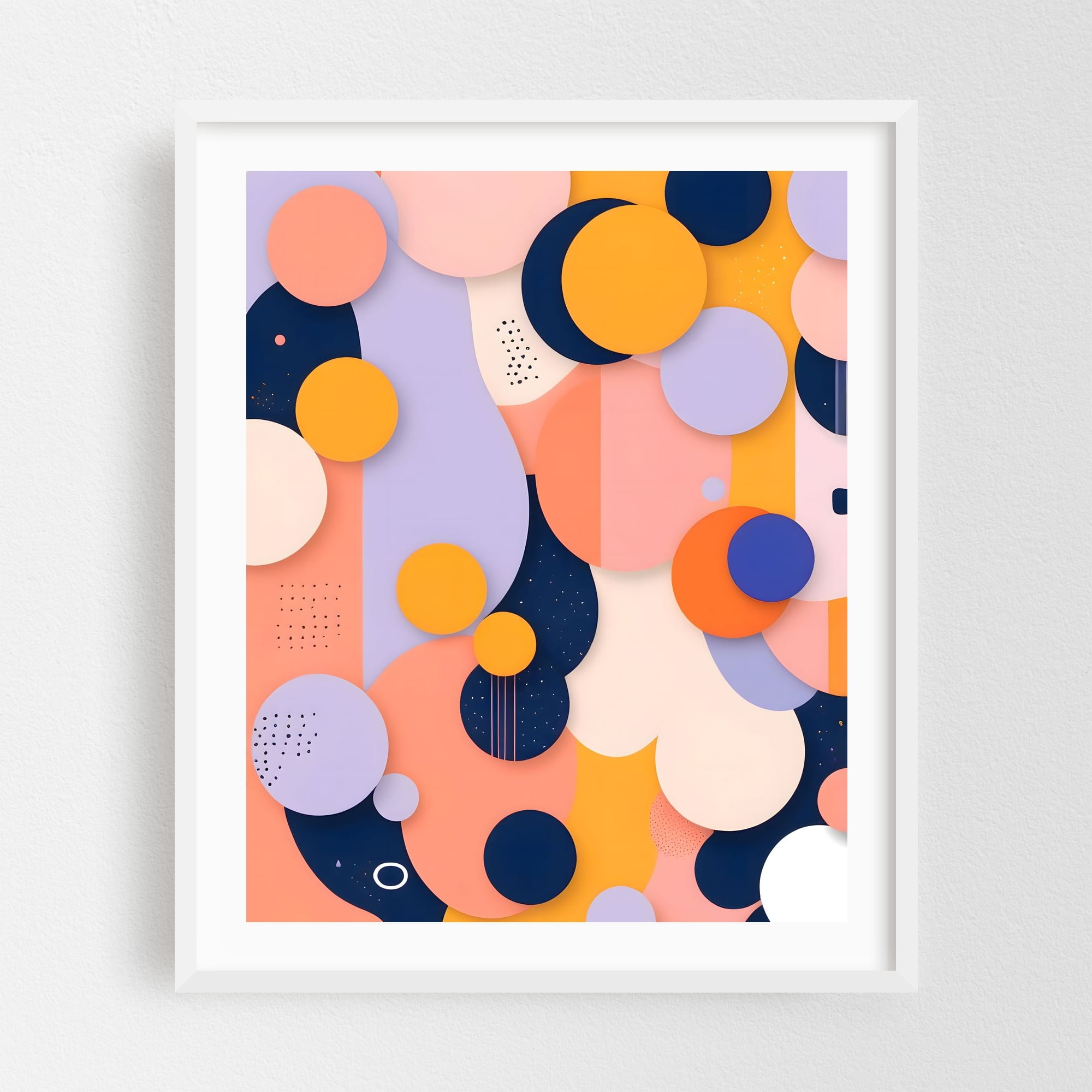 Color Sphere Fusion - Illustration Abstract Geometric Modern Art ...