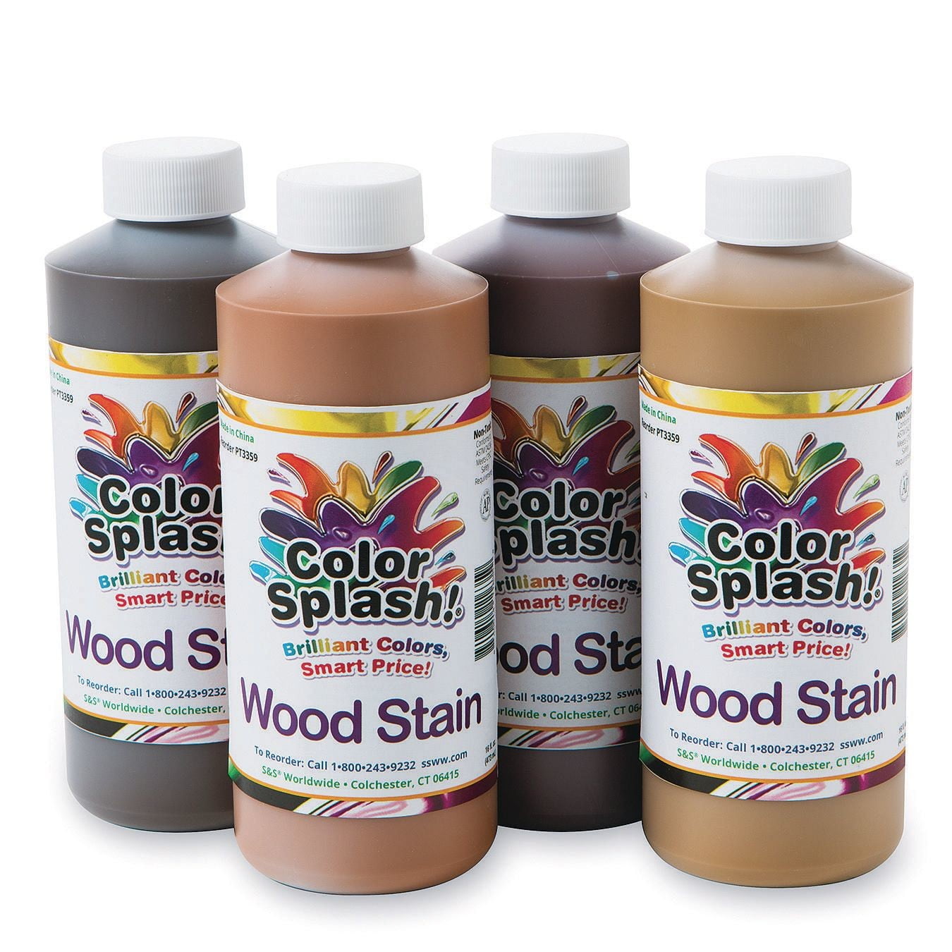 Color Splash!® Gel-Based Wood Stain, 16 oz. (Pack of 4) - Walmart.com