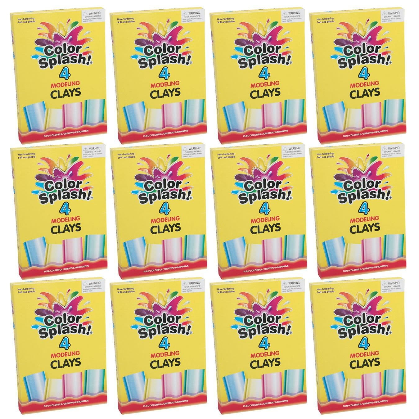 Color Splash!® Modeling Clay Sticks (Pack of 48) - Walmart.com