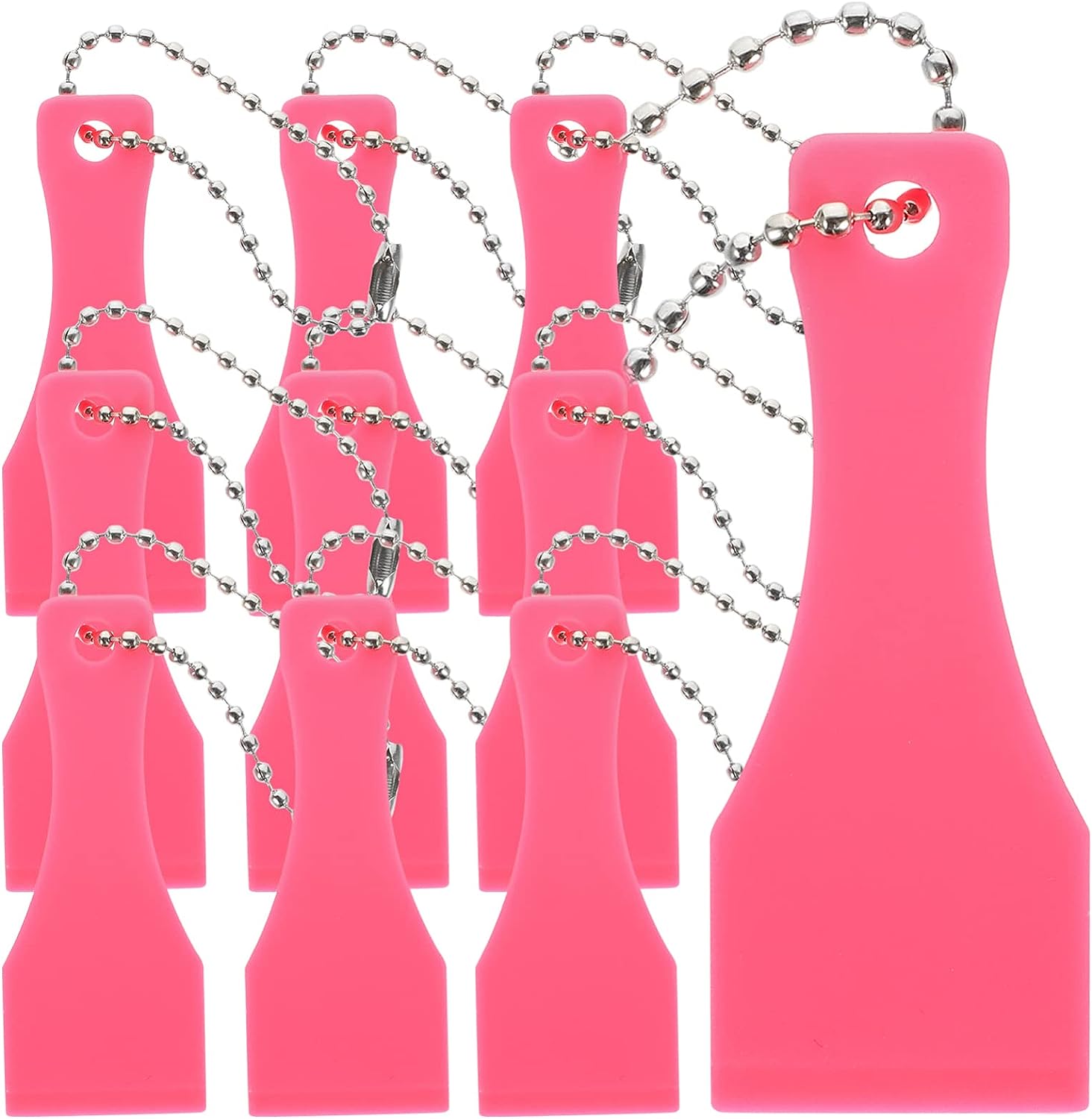 Color Stickers Resin Tools 12pcs Lottery Scratcher Hanging Plastic ...