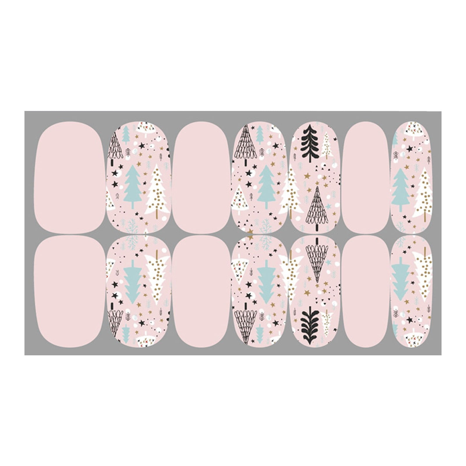 Color Street Love Notes Christmas Nail Sticker Fashion Nail Accessories ...