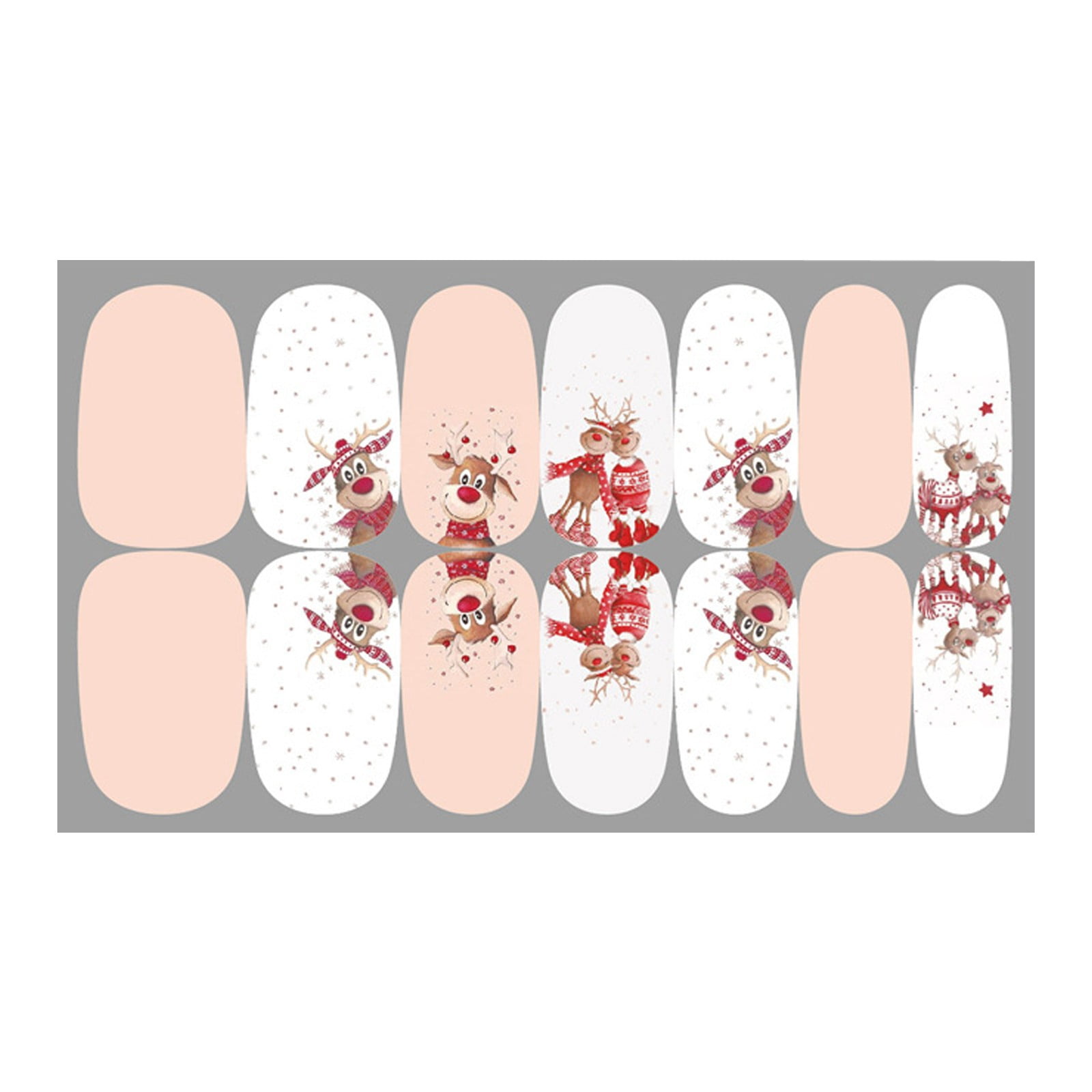 Color Street Love Notes Christmas Nail Sticker Fashion Nail Accessories ...