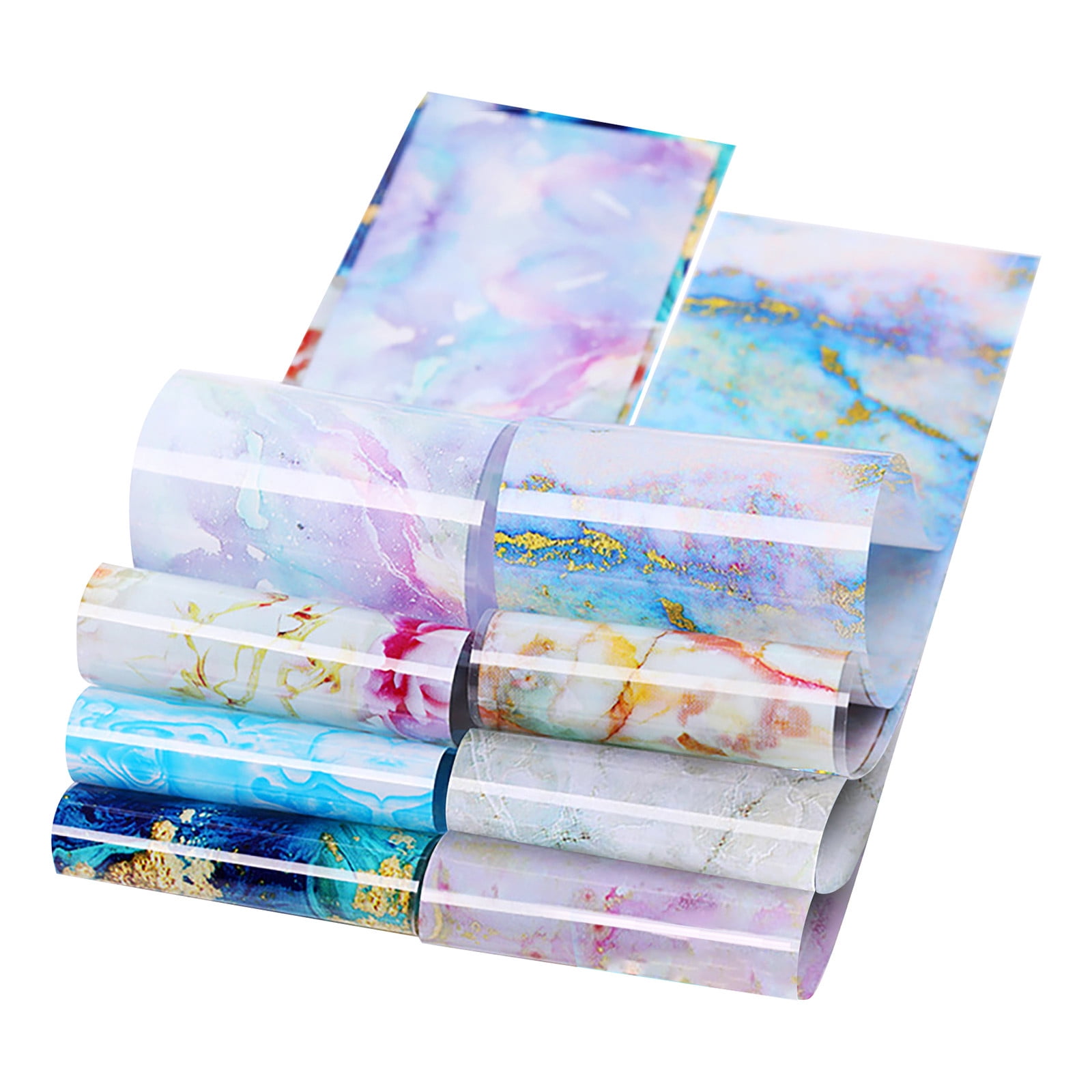 Color Street Material Semi Gel Nail Sticker Star Nail Stickers ...