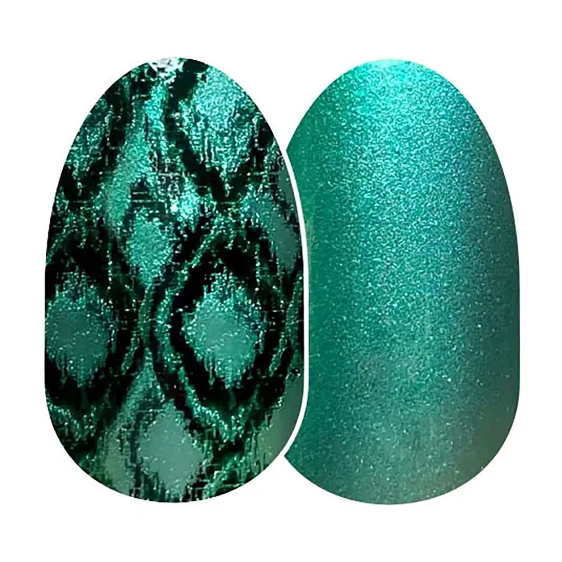 Color Street Nail Polish Strips Snake My Day - Green Snakeskin Pattern ...