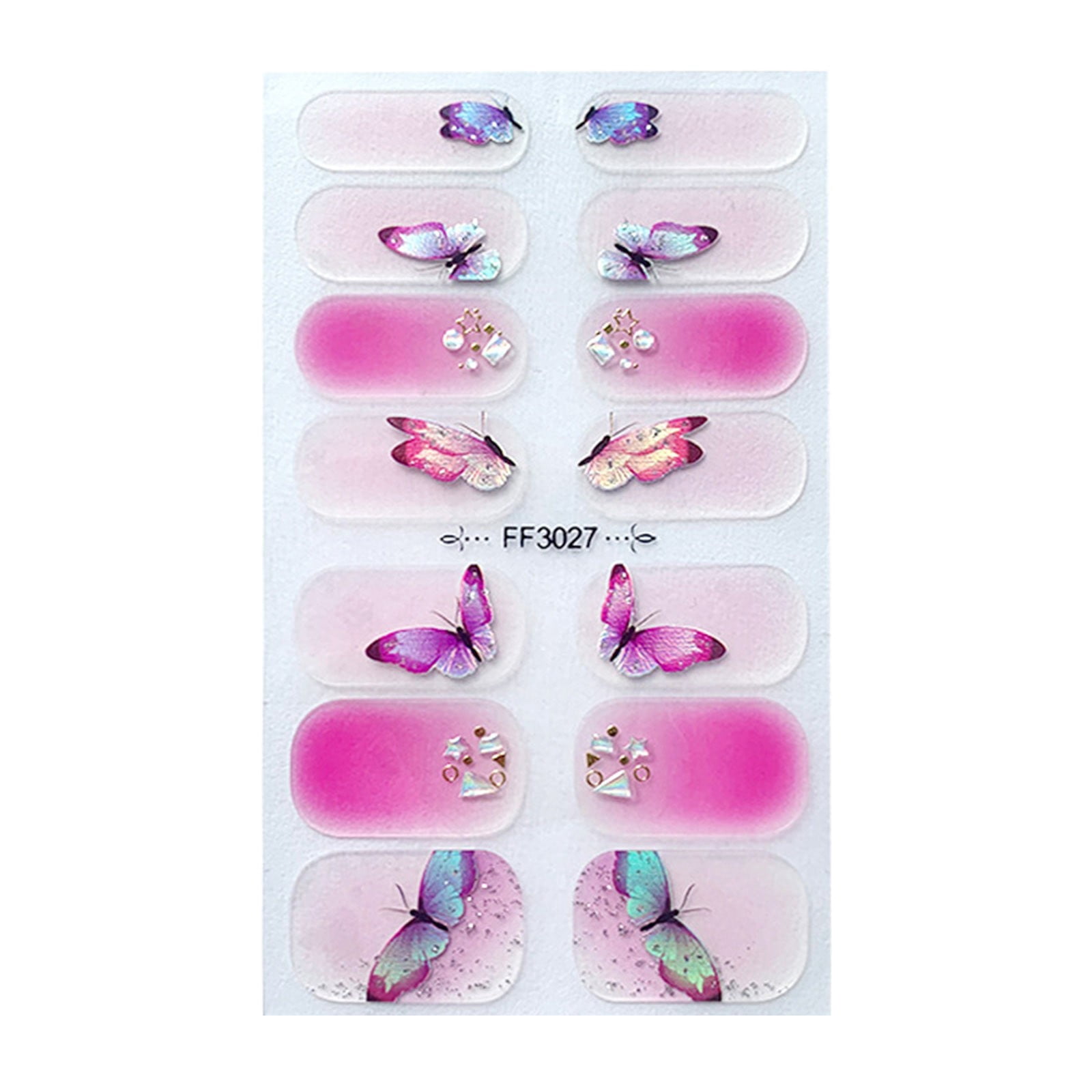 Color Street Nail Strips Neutral Gel X French Manicure Tip Nail Color ...