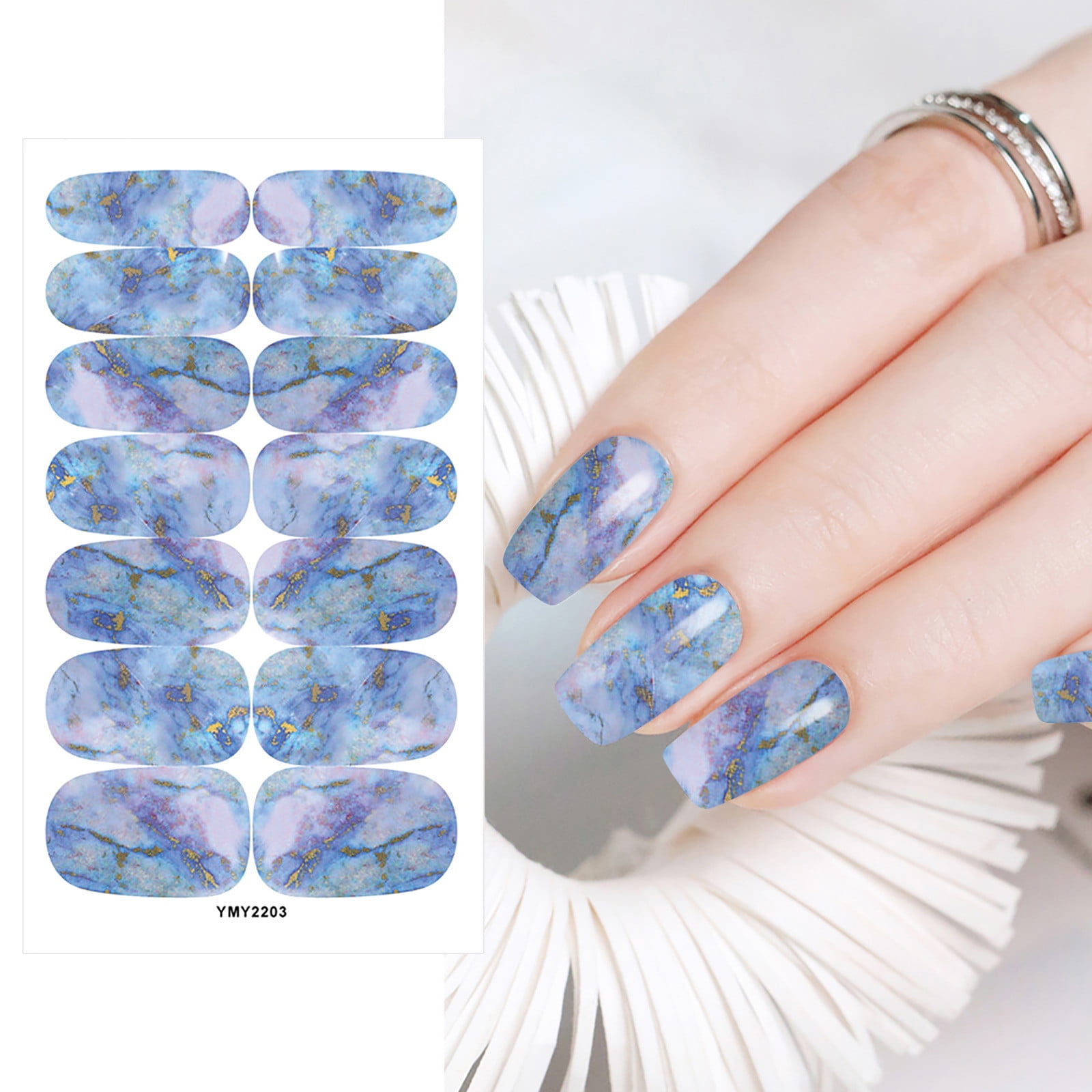 Color Street Nails Strips Solid Colors Toes Sticker Faces for Girls ...