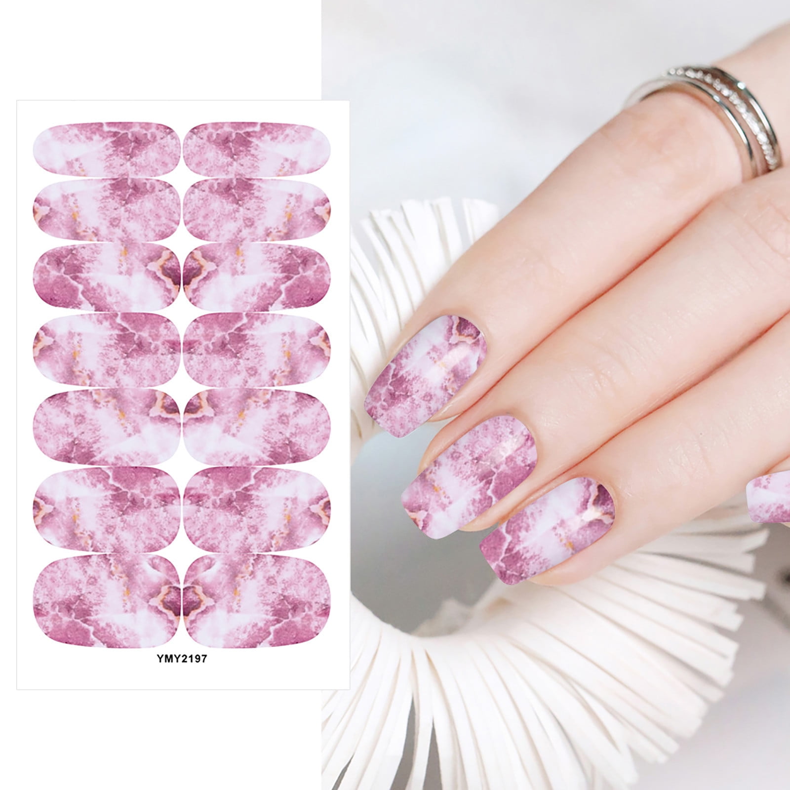 Color Street Nails Strips Solid Colors Toes Sticker Faces for Girls ...