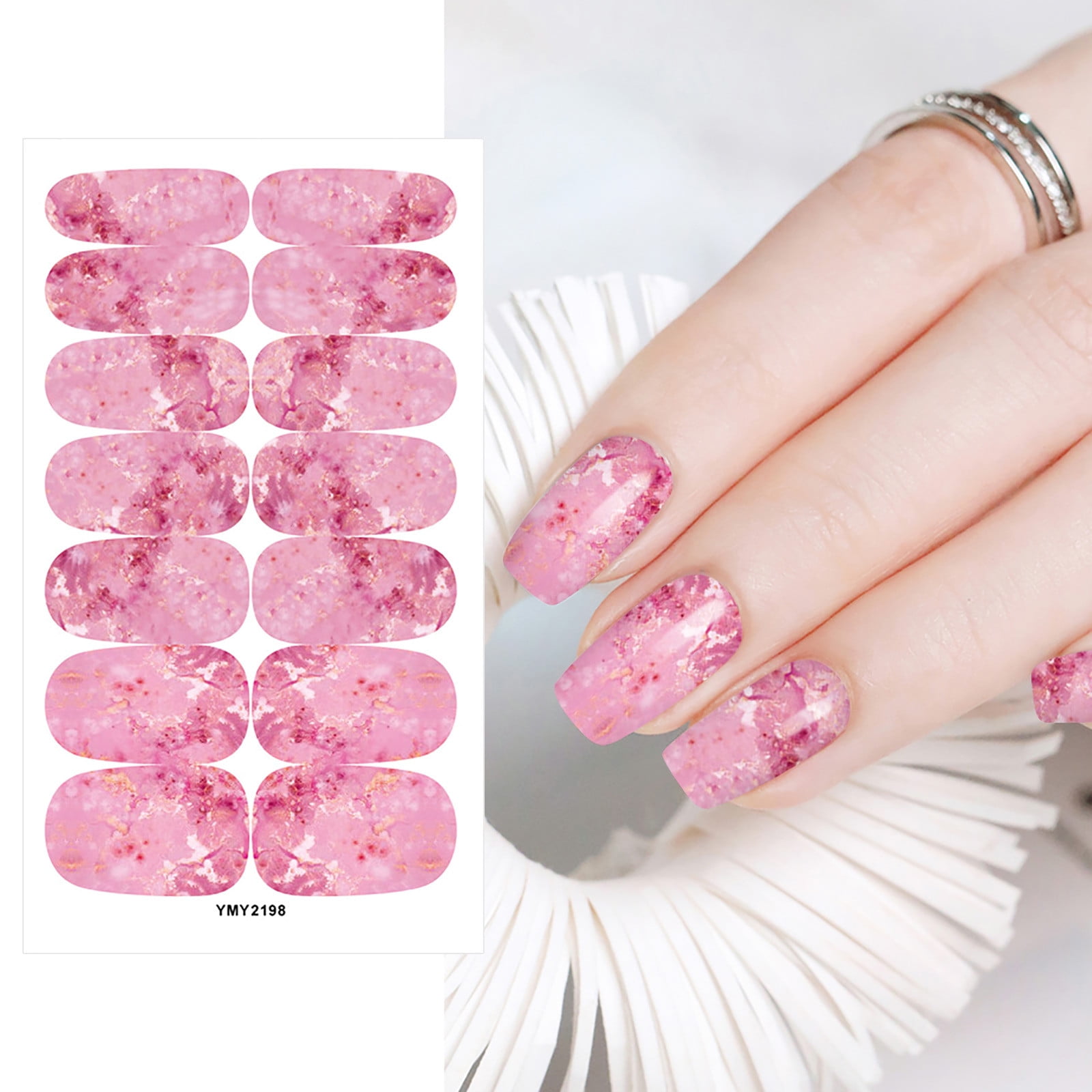 Color Street Nails Strips Solid Colors Toes Sticker Faces for Girls ...