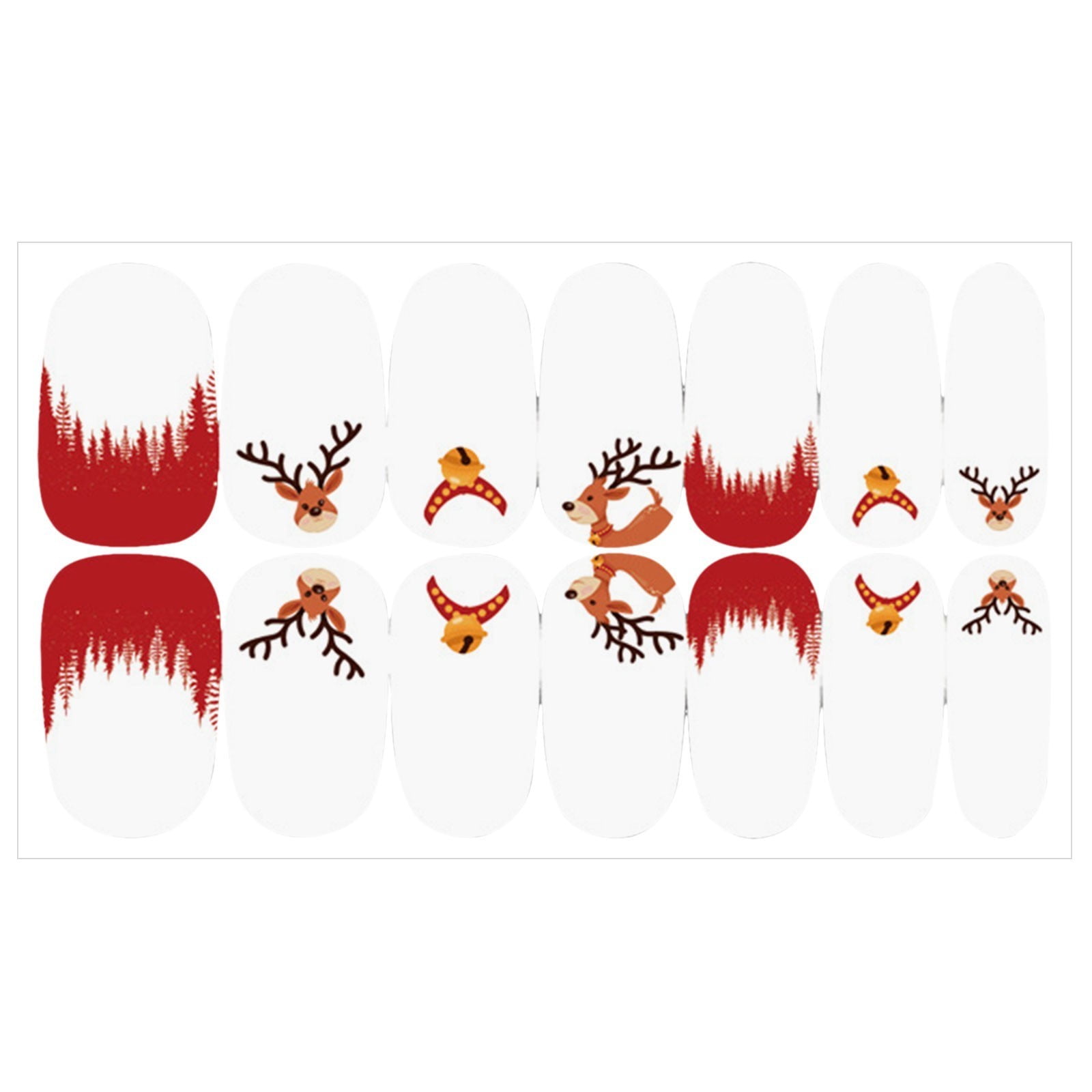 Color Street Stickers Christmas Series Nail Stickers Nail Stickers Full ...