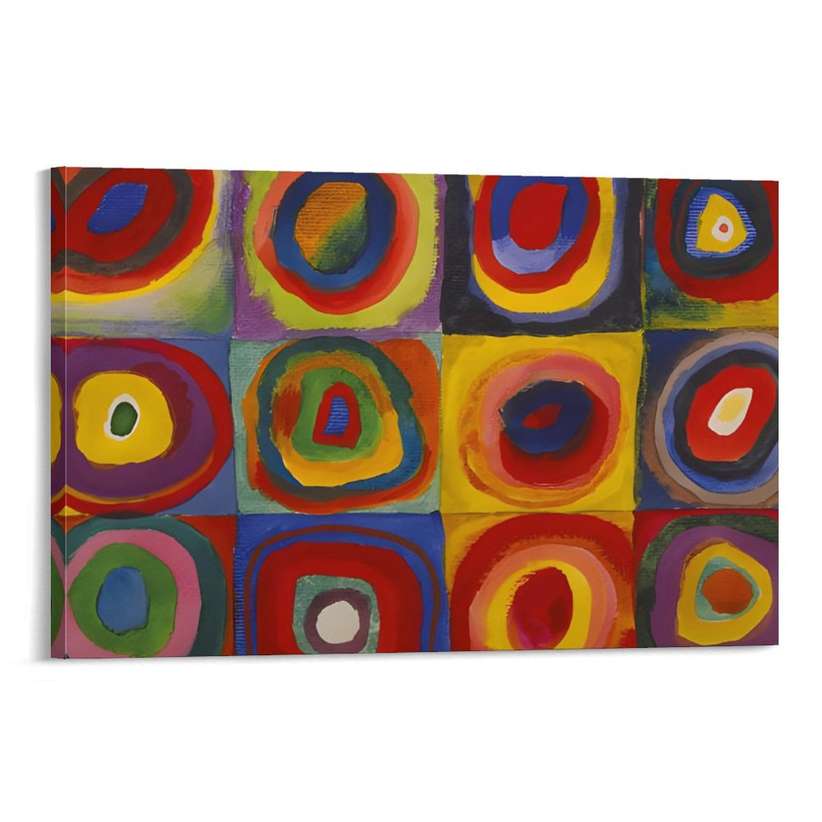 Color Study Squares with Concentric Circles by Wassily Kandinsky ...