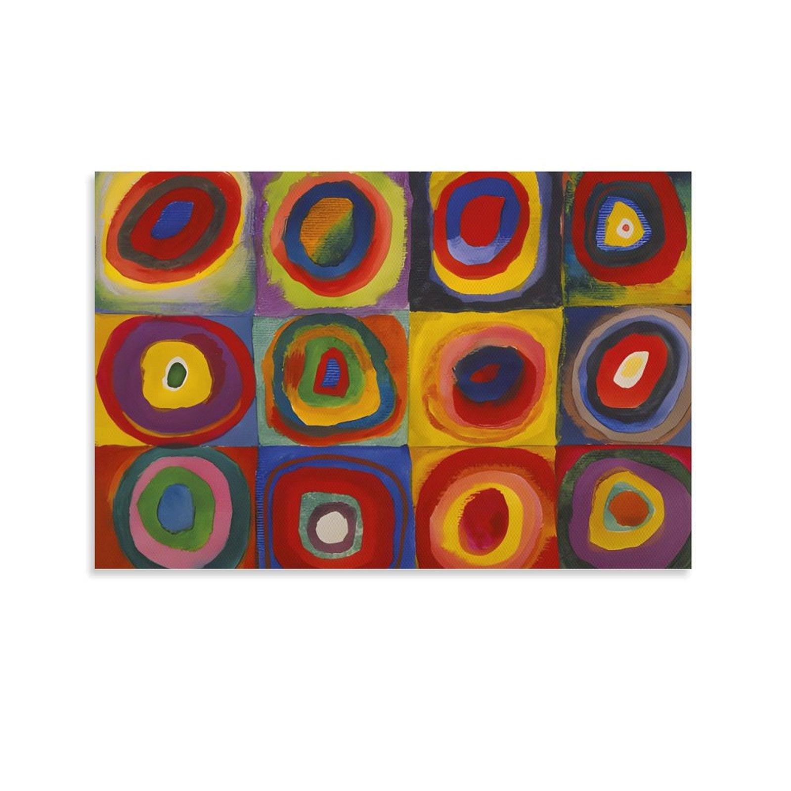 Color Study Squares with Concentric Circles by Wassily Kandinsky ...
