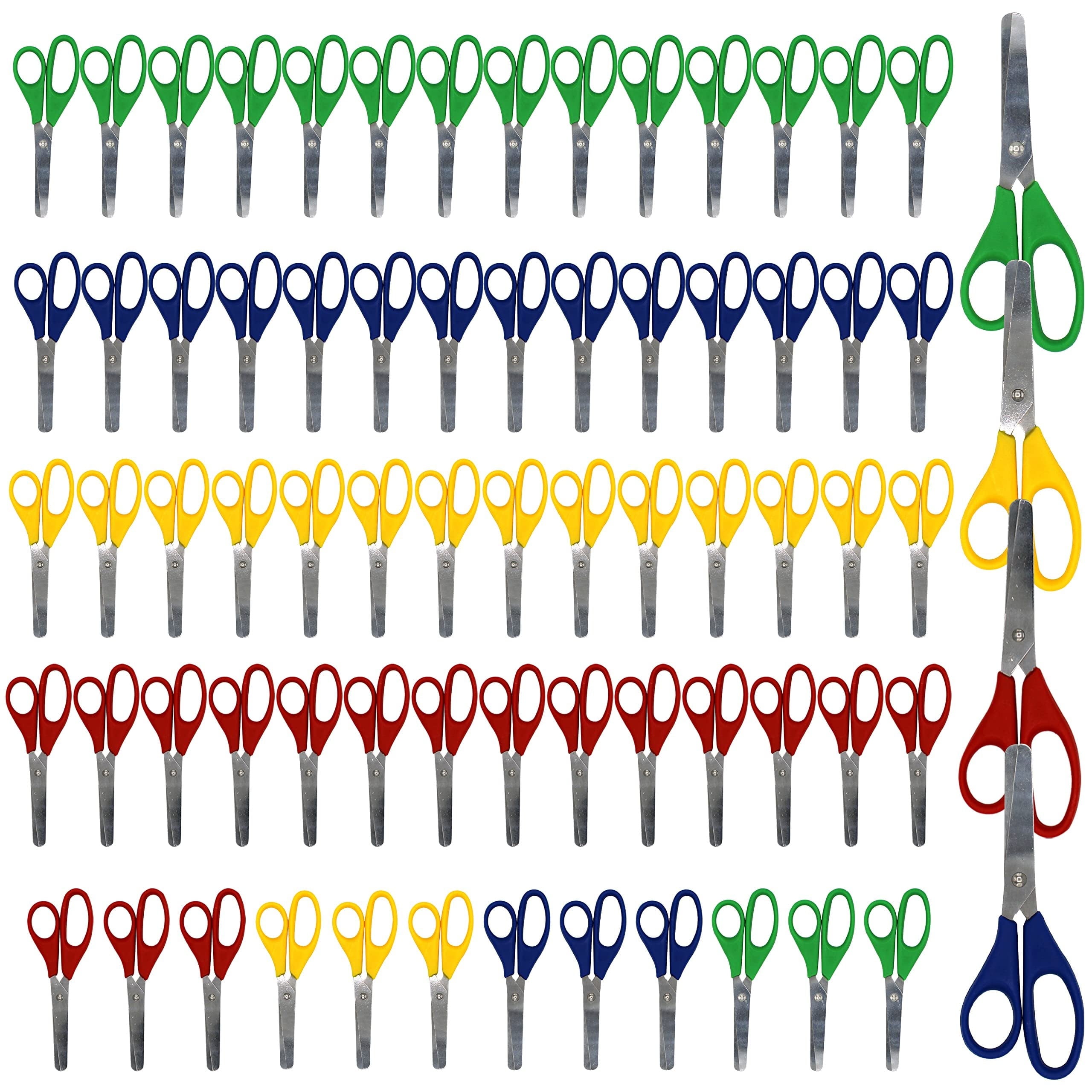 Color Swell Kids Safe Blunt Size Scissors - Elementary School Child ...