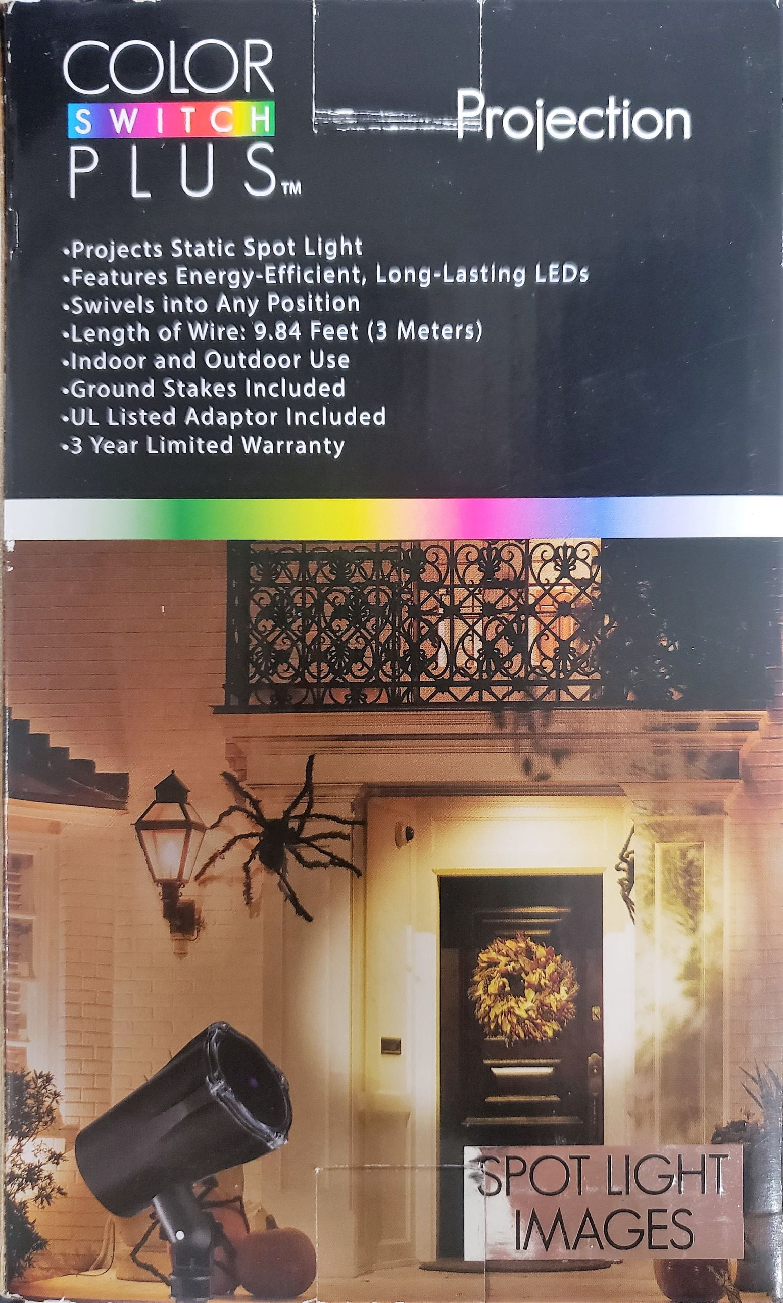 Color Switch Plus Projection Spot Light Images - Walmart.com