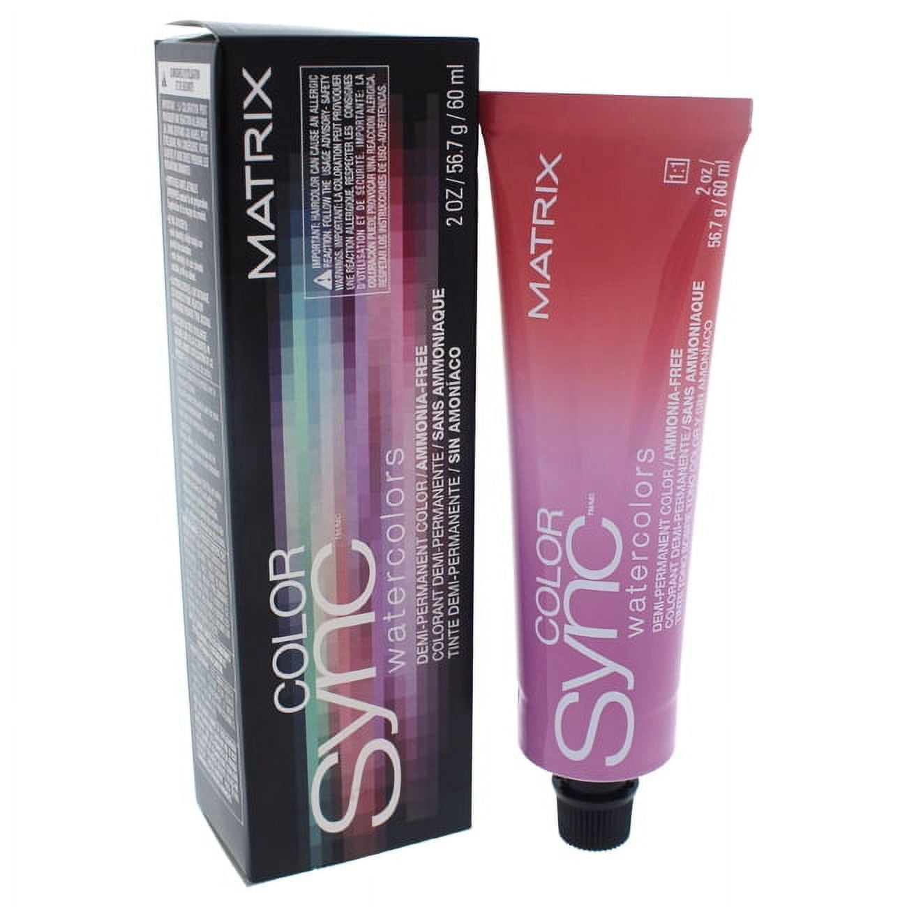 Color Sync Watercolors Demi-Permanent - Quartz Pink by Matrix for ...