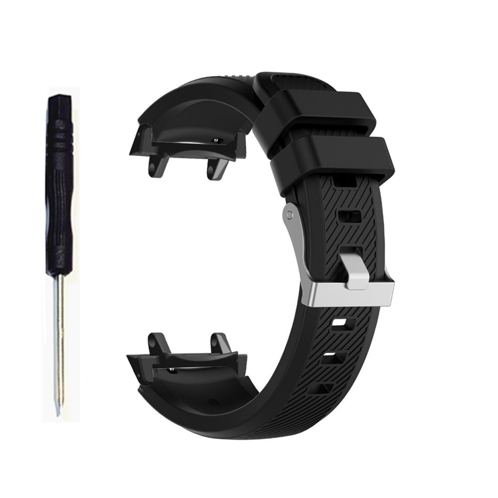 Color Texture Silicone Watch Band With Connector - Walmart.com