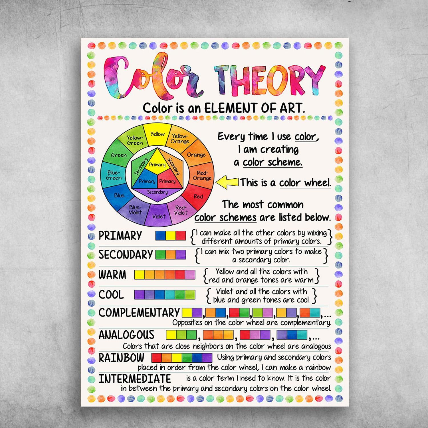 Color Theory, Color Is An Element Of Art, Every Time I Use Color, I Am ...