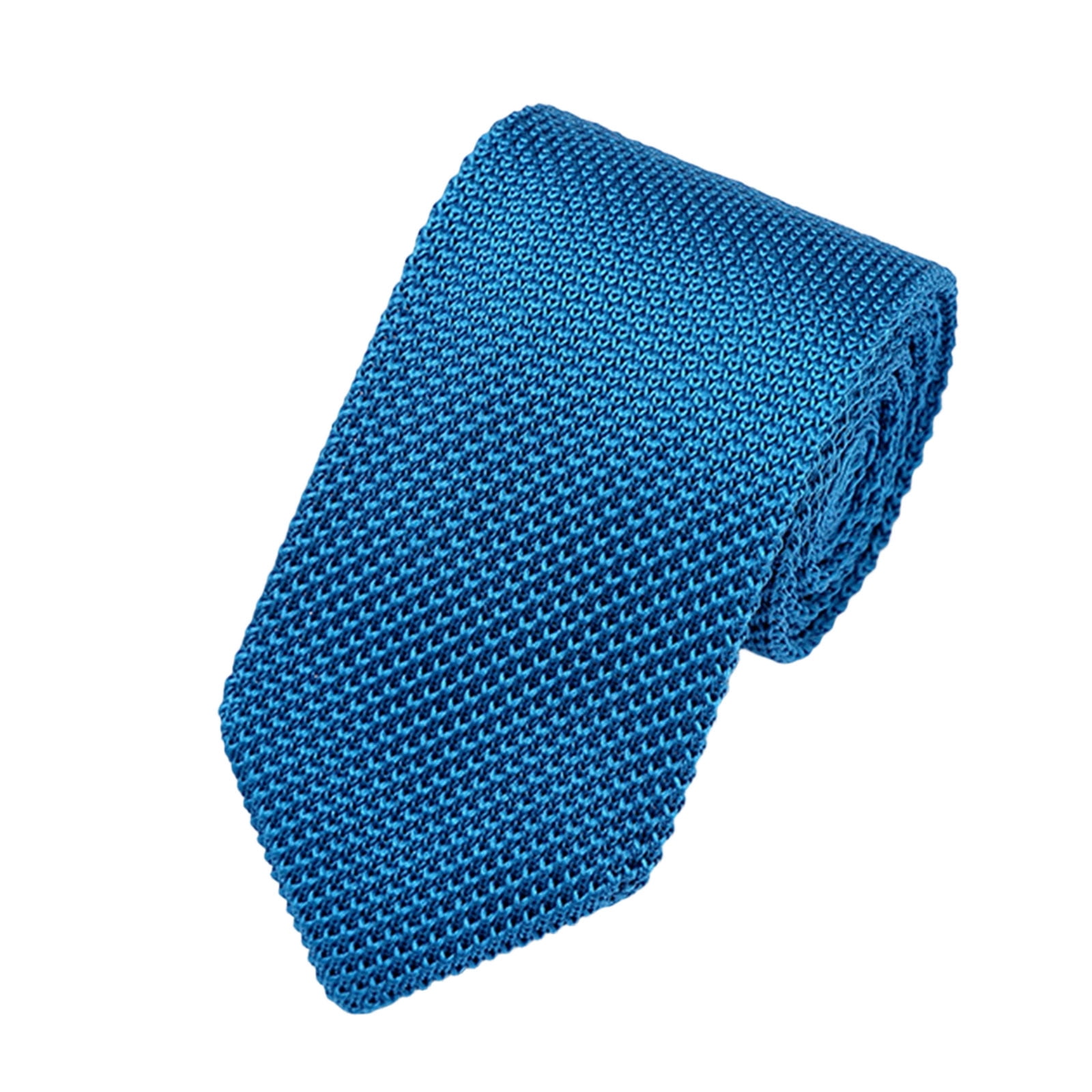 Color Tie Polyester Comfortable Knitted Neck Tie For Event Formal ...
