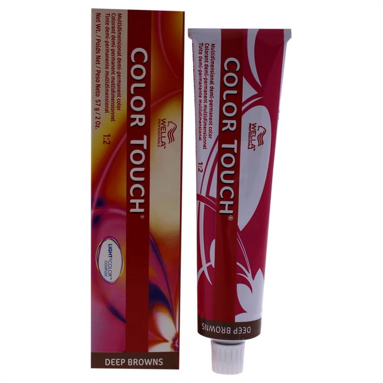 Color Touch Demi-Permanent Color - 4 77 Medium Brown-Intense Brown by ...