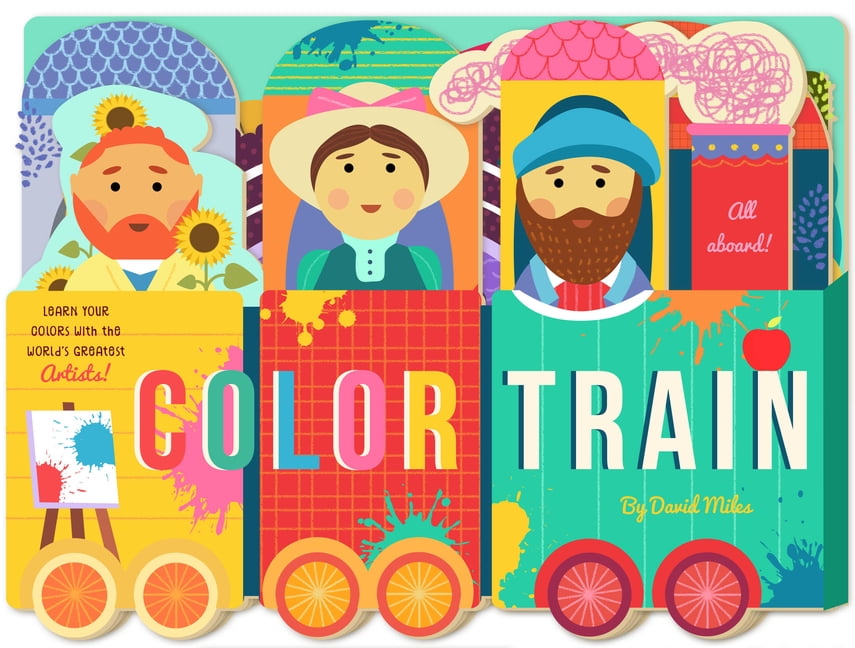Color Train, (Board Book) - Walmart.com
