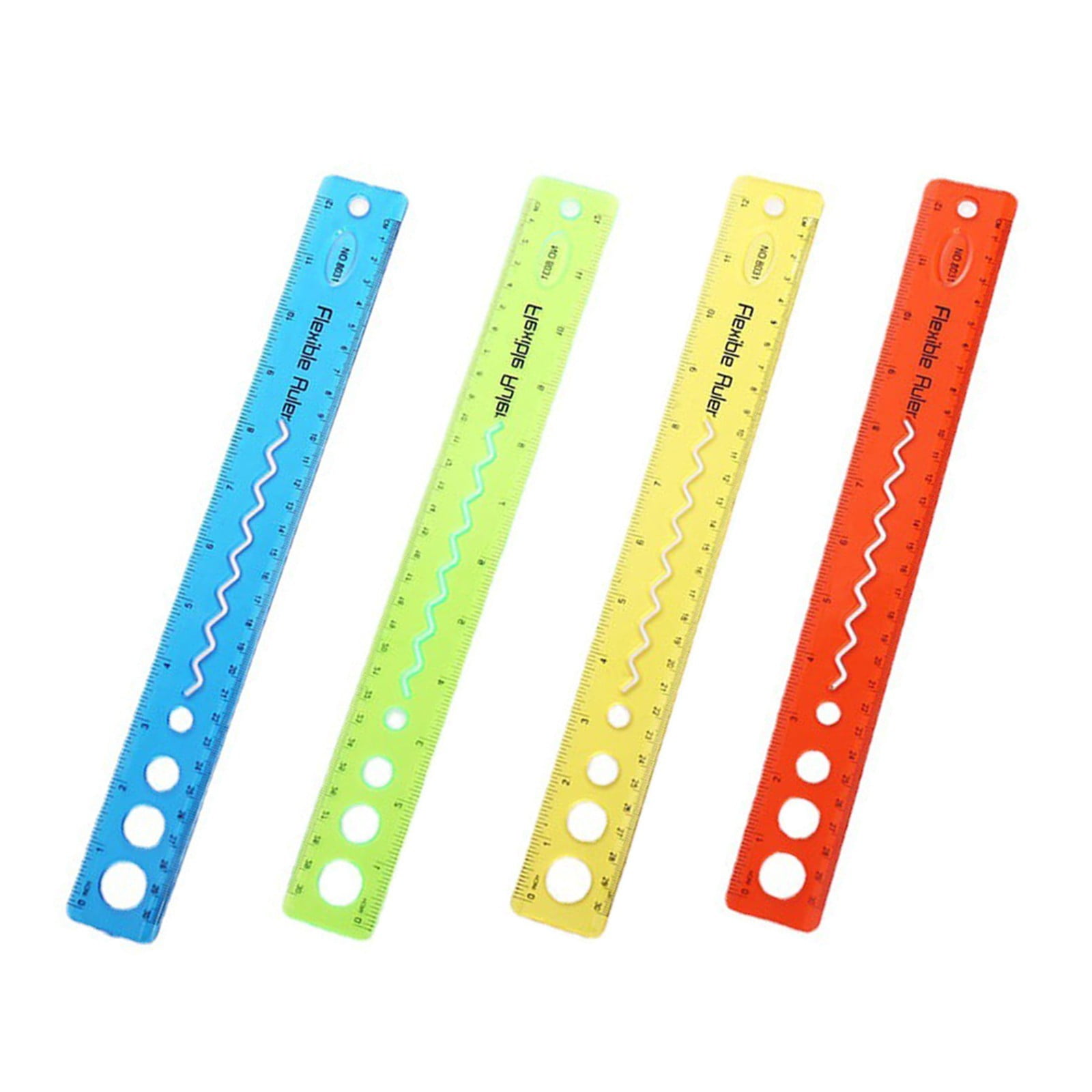Color Transparent Ruler Plastic Rulers Clearance, Furenl Forstudent ...
