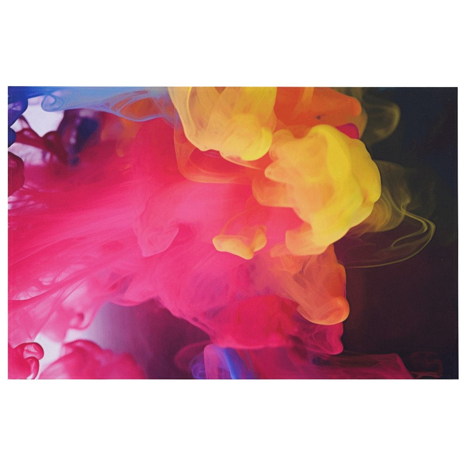 Color Vortex Tie Dyeing Rug - for Living Room, Bedroom, And Dining Room ...