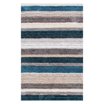 nuLOOM Romina Machine Washable Diamond Stripes Area Rug, 6' Round ...