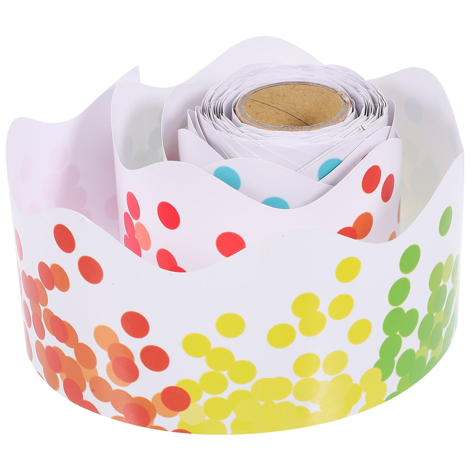 Color Waterproof Bulletin Board Classroom Borders Nail Sticker Stickers ...