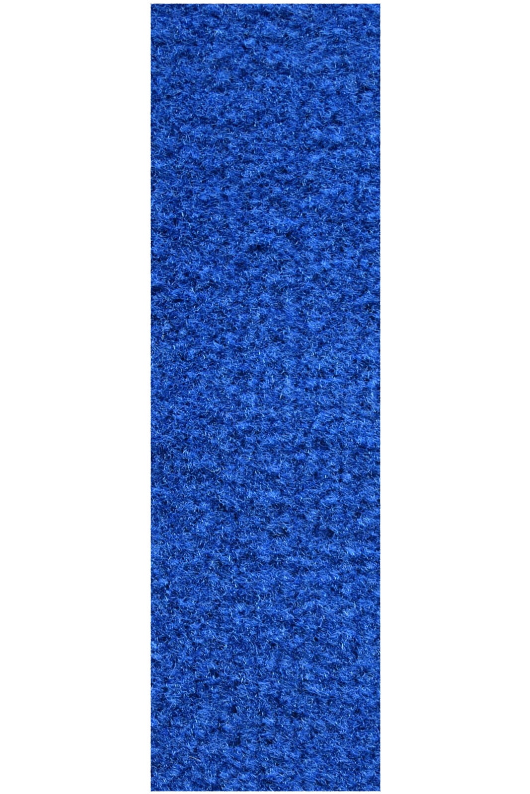 Color World Collection Blue Indoor Outdoor Custom Size Runner 3'6" x18 ...