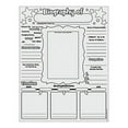 Color Your Own All About Biography Posters - Craft Kits - 30 Pieces ...