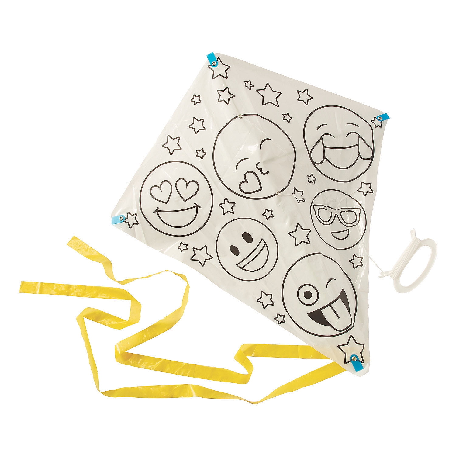 Fun Express Kids Art - Color Your Own Emoji Kites - Craft Kits for ...