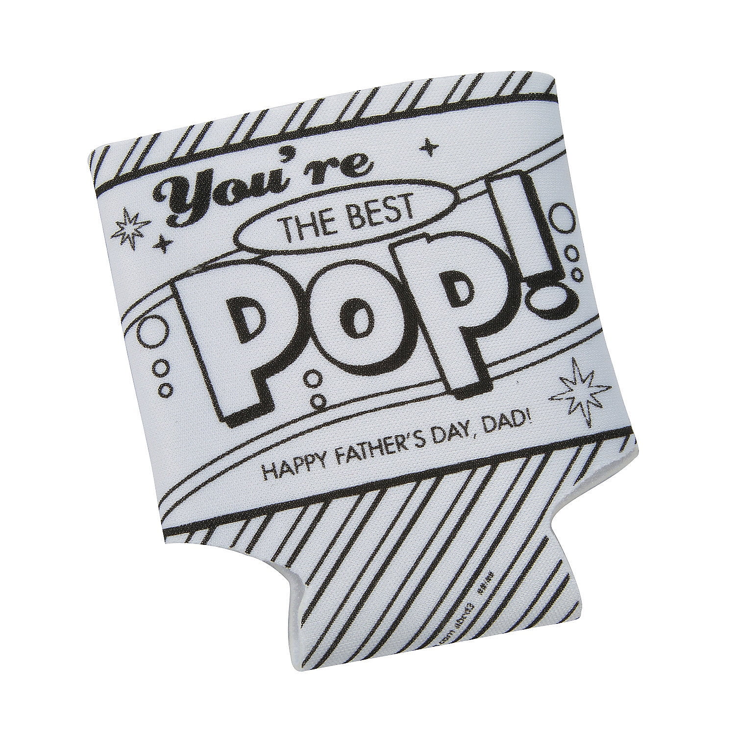 Color Your Own Father'S Day Can Covers - Craft Kits - 12 Pieces ...