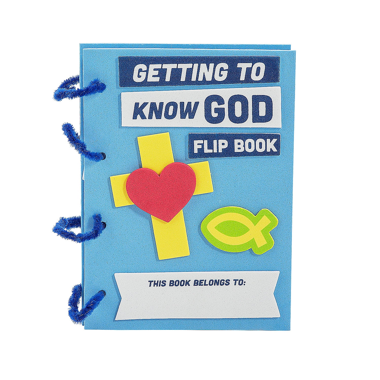 Color Your Own God Is Flip Book Craft Kit - Makes 12 - Walmart.com